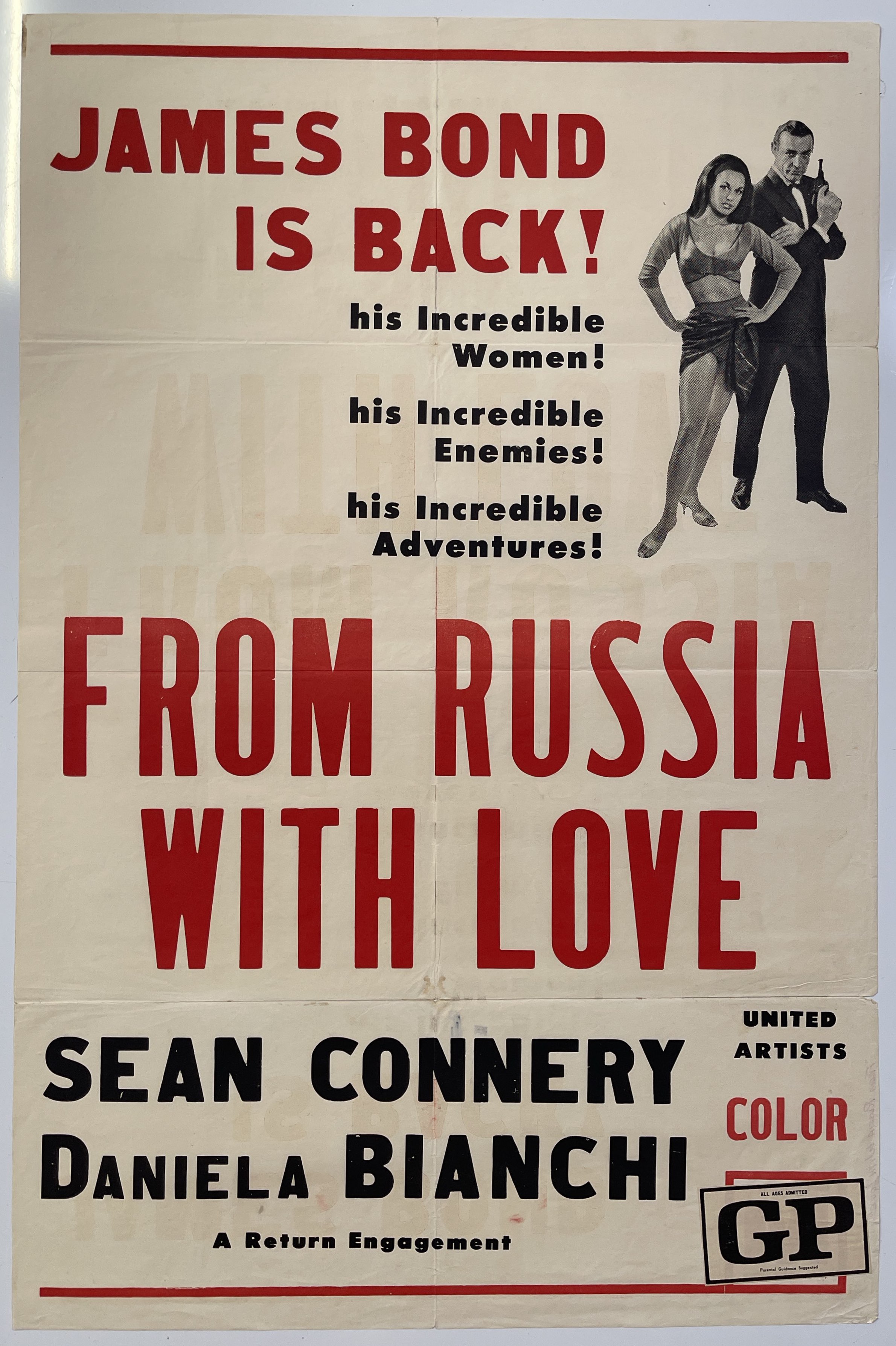 Lot 87 - JAMES BOND - FROM RUSSIA WITH LOVE (1963)