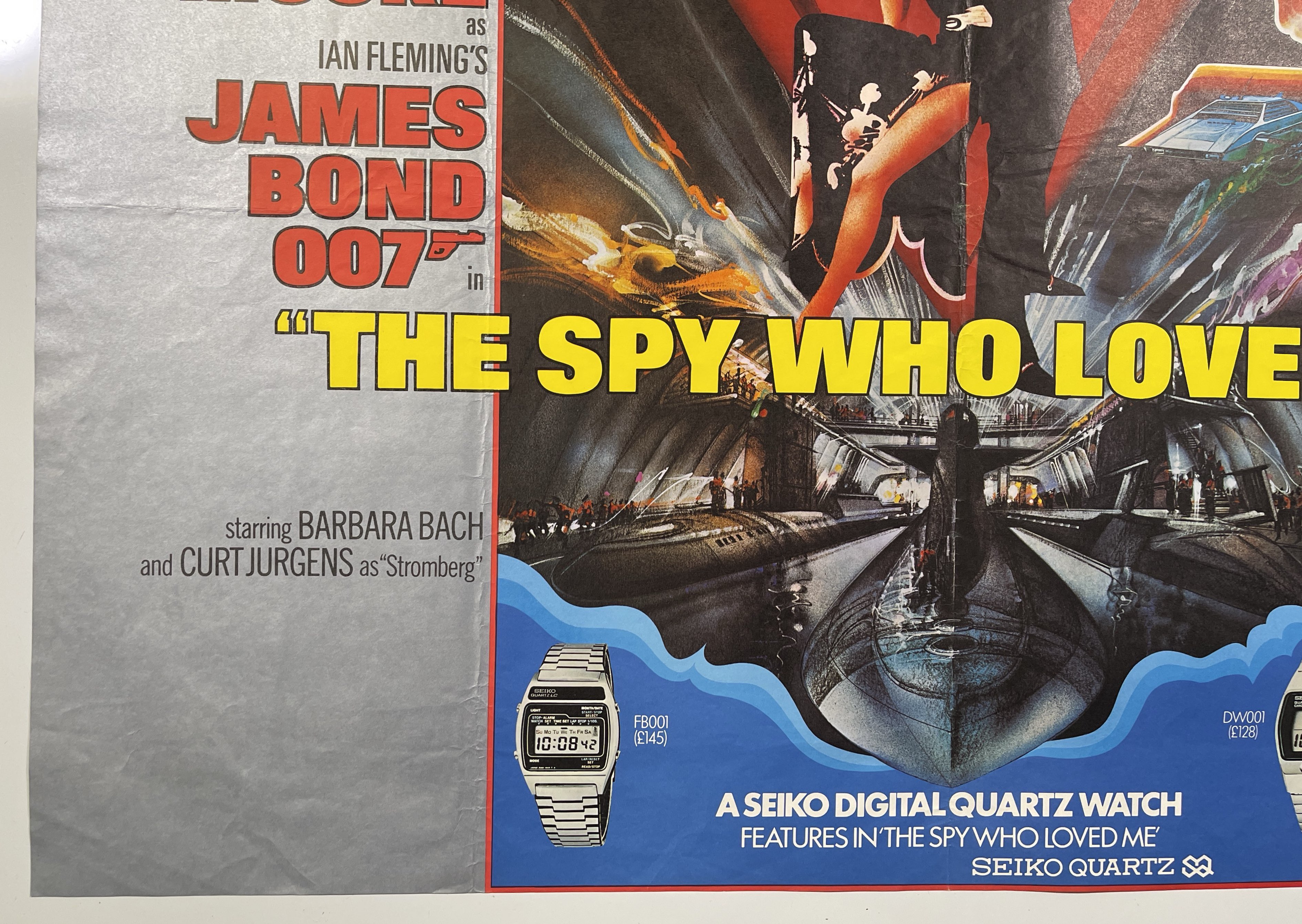 Lot 223 - JAMES BOND - THE SPY WHO LOVED ME (1977)