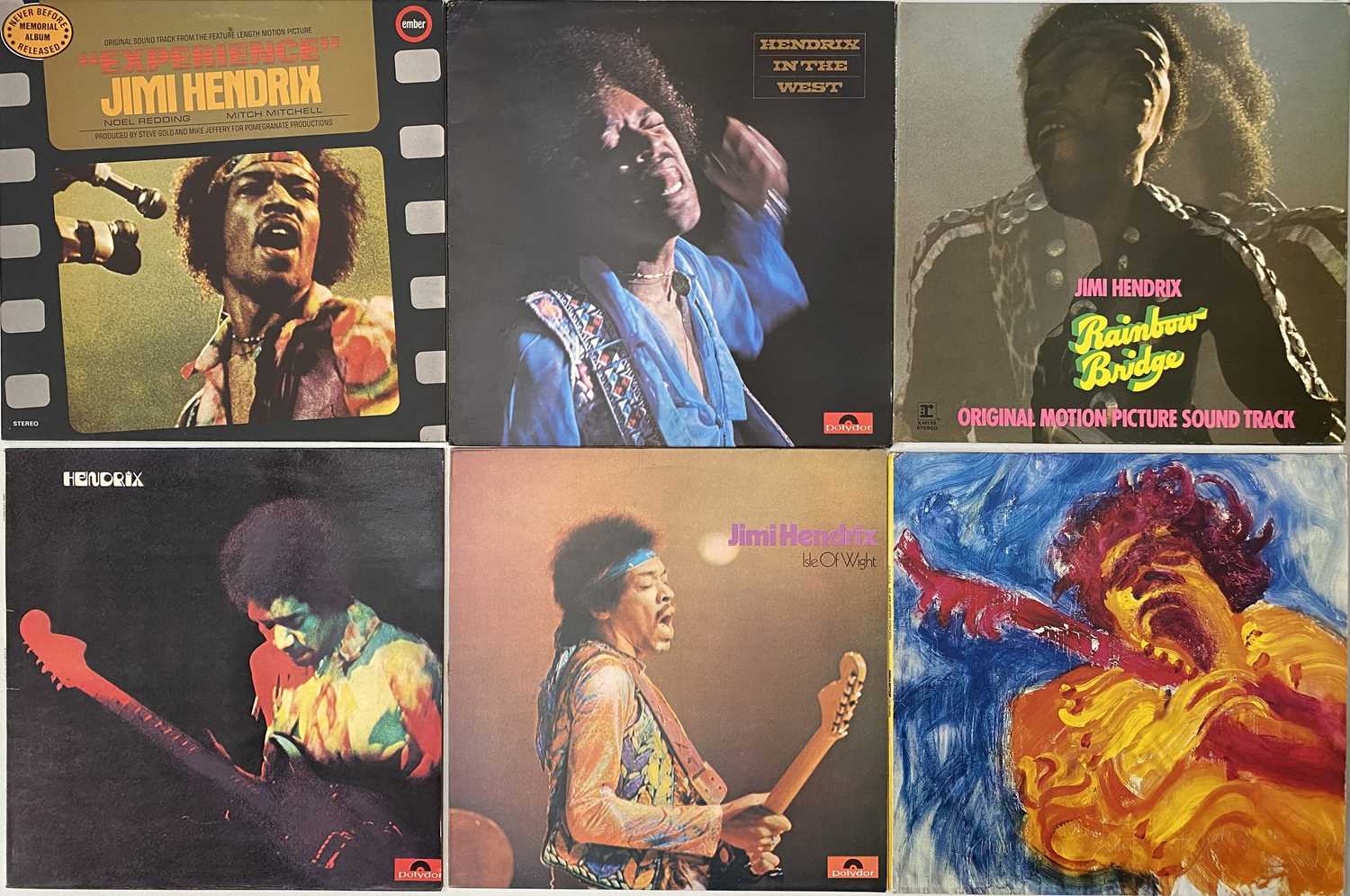 Lot 693 - JIMI HENDRIX - LP COLLECTION