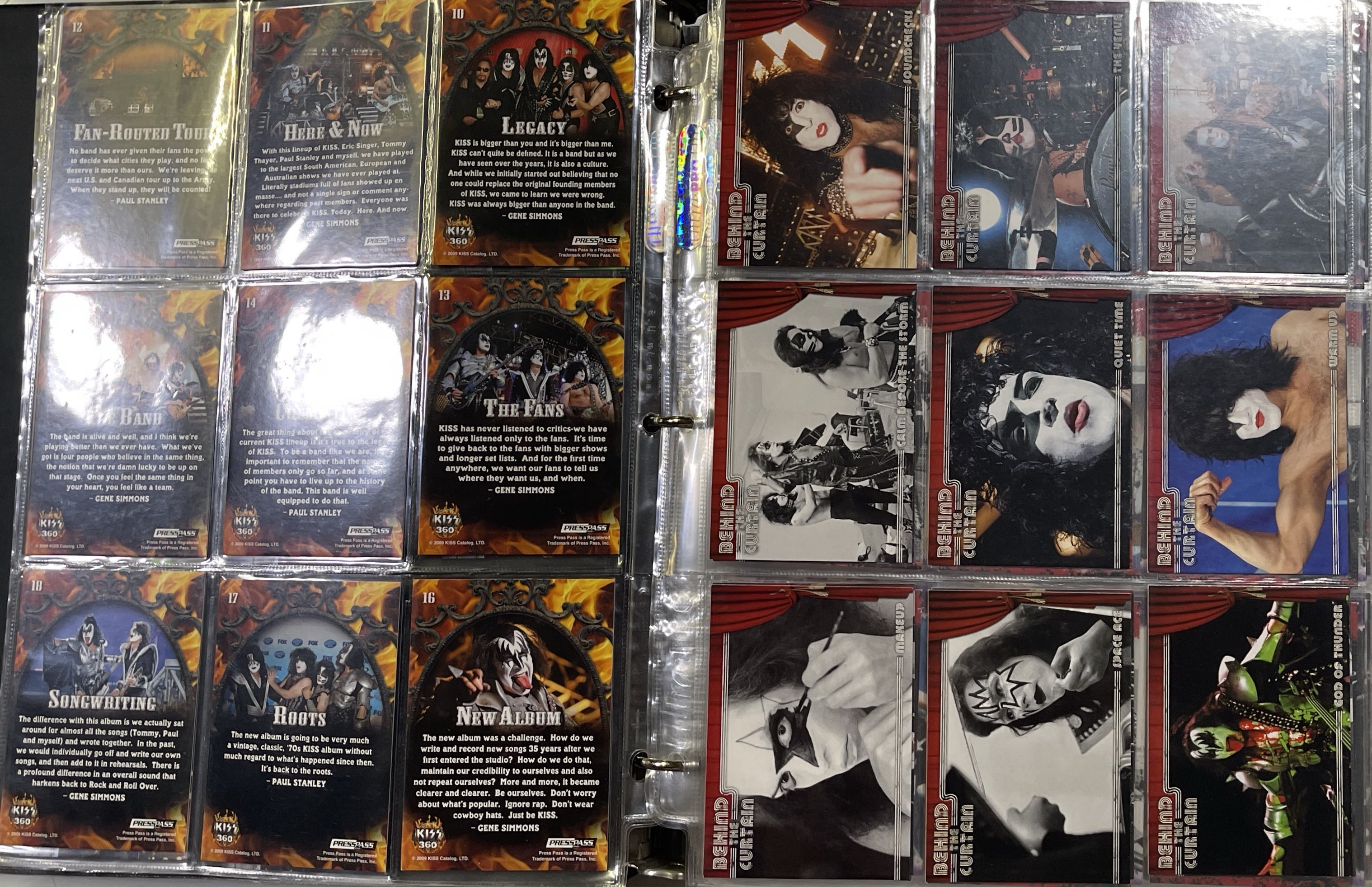 Lot 434 - KISS COLLECTOR'S CARDS