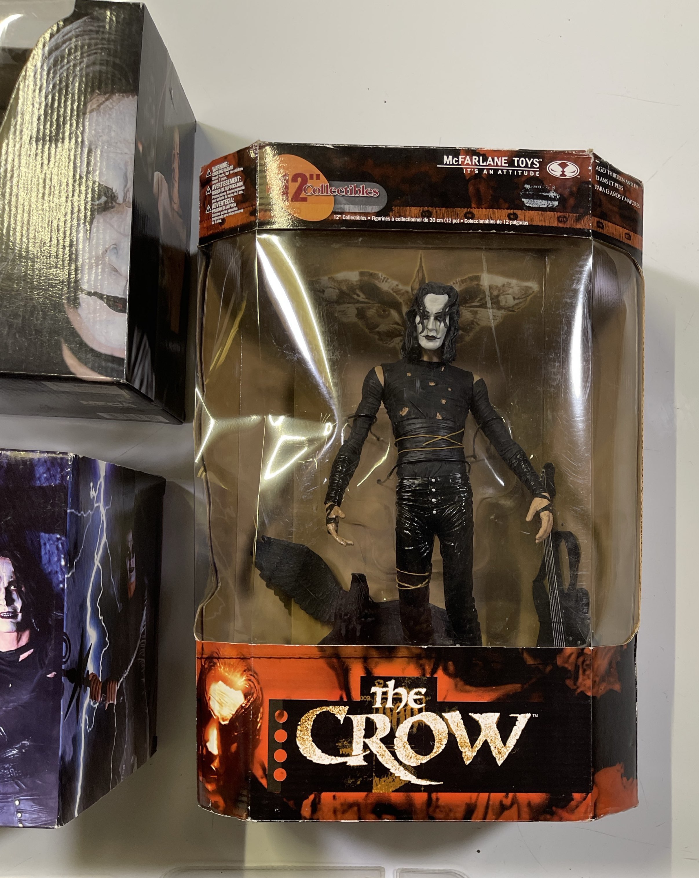 Lot 44 - THE CROW - COLLECTABLE FIGURINES.