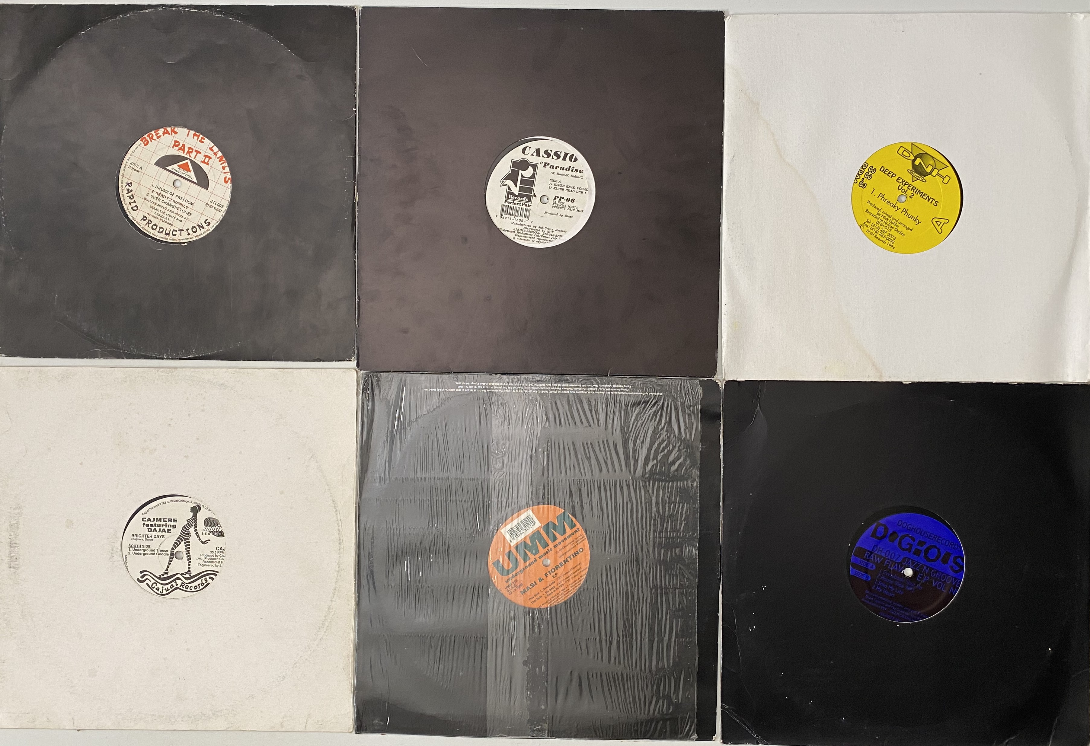 Lot 631 - HOUSE / TECHNO - LP PACK