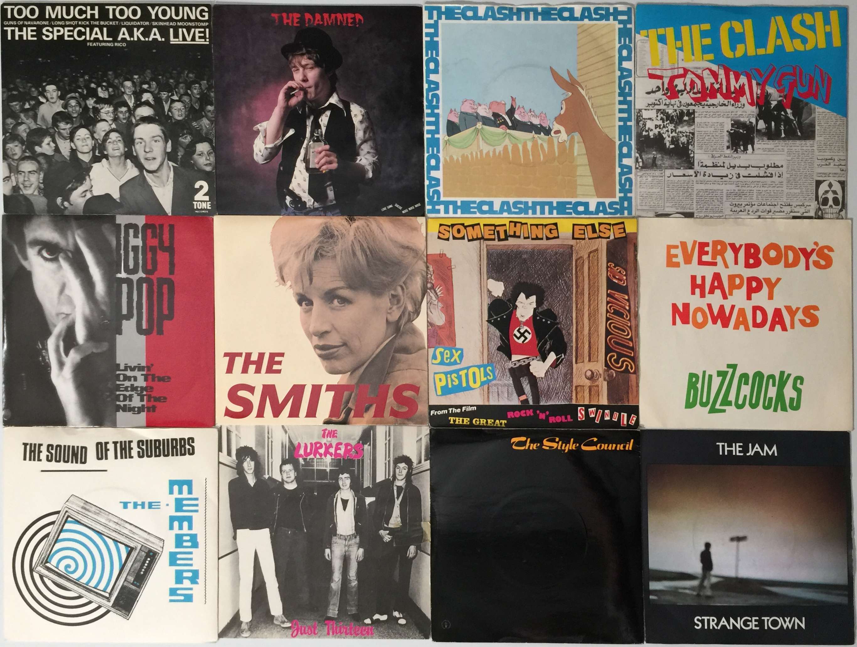 Lot 634 - PUNK / WAVE - 7" COLLECTION