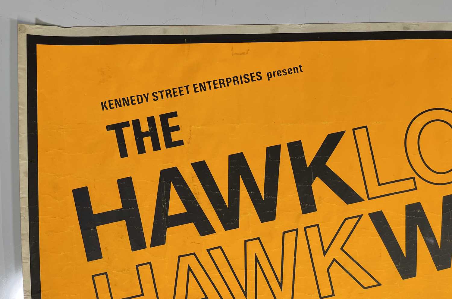 Lot 221 - HAWKWIND - ORIGINAL 1978 CONCERT POSTER.