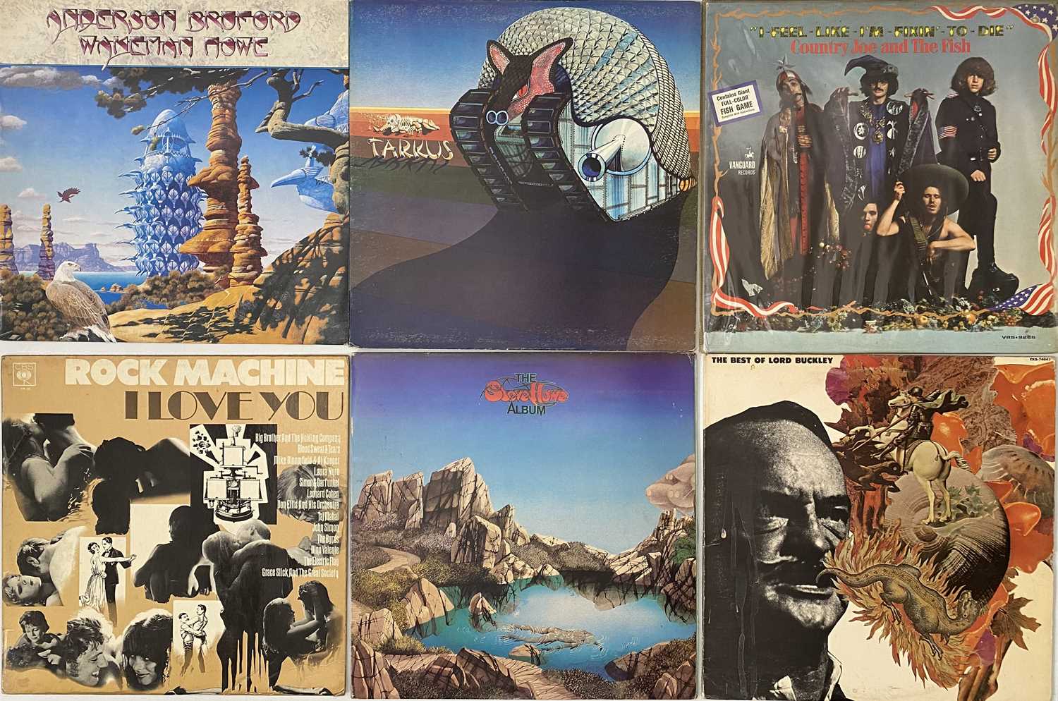 Lot 724 - CLASSIC ROCK/PROG - LP COLLECTION