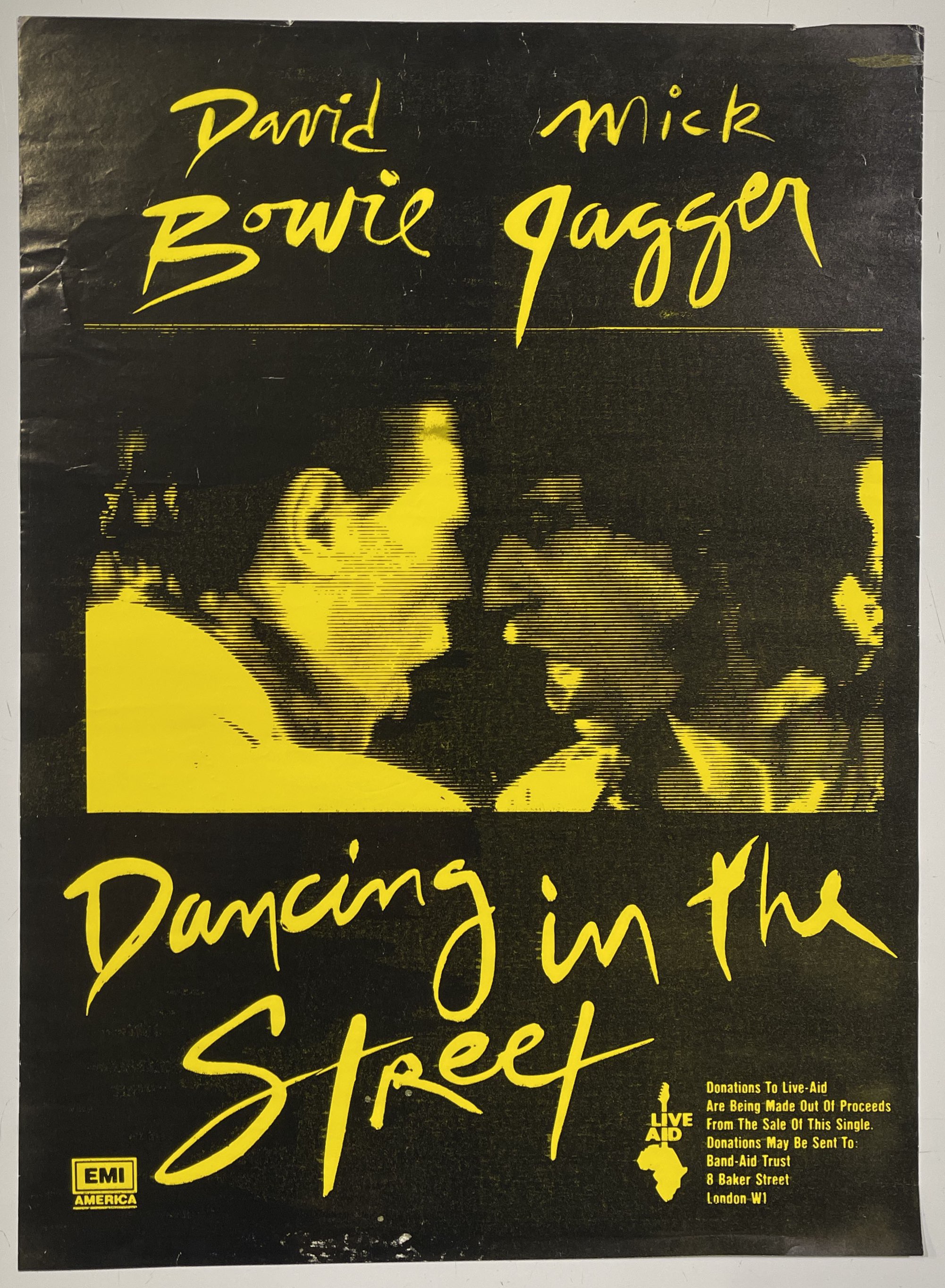 Lot 223 - DAVID BOWIE / MICK JAGGER - ORIGINAL DANCING