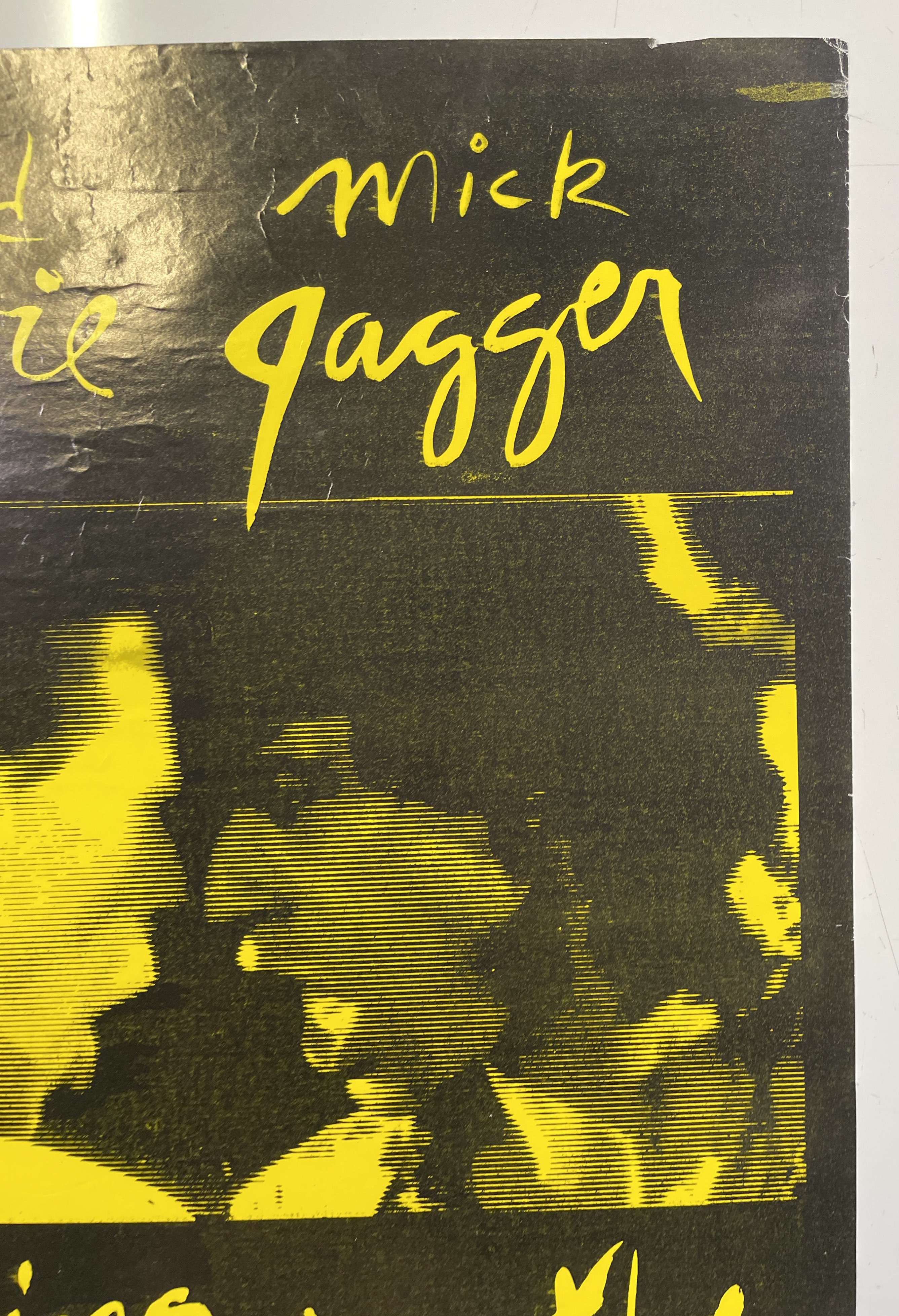 Lot 223 - DAVID BOWIE / MICK JAGGER - ORIGINAL DANCING