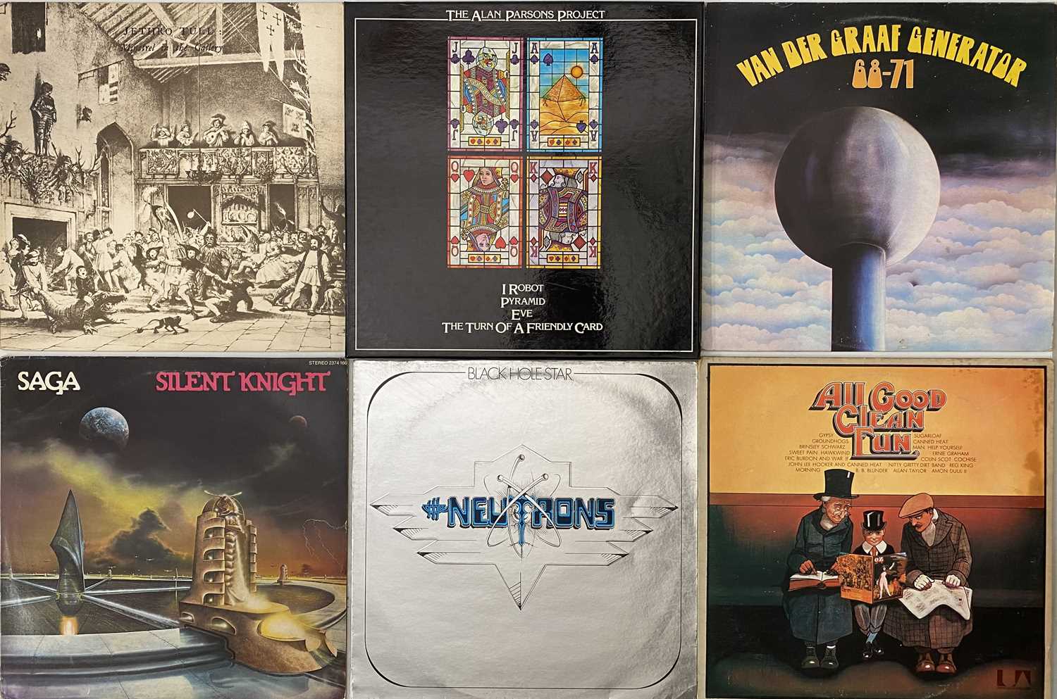 Lot 725 - CLASSIC ROCK/PROG - LP COLLECTION.
