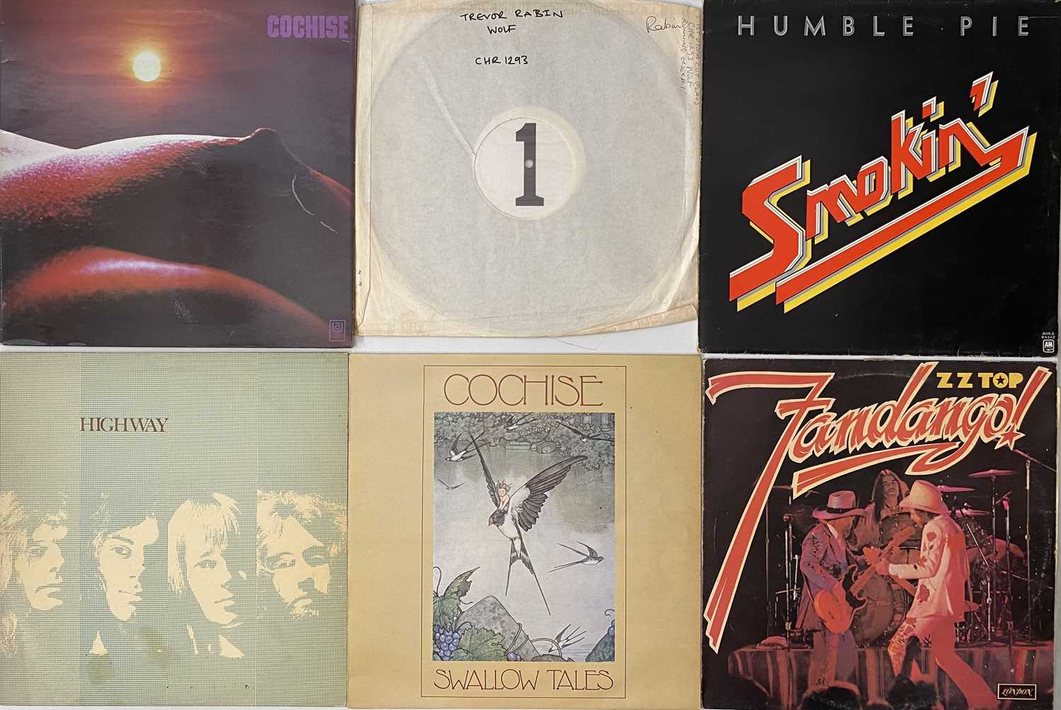 Lot 727 - CLASSIC/HEAVY ROCK - LPs