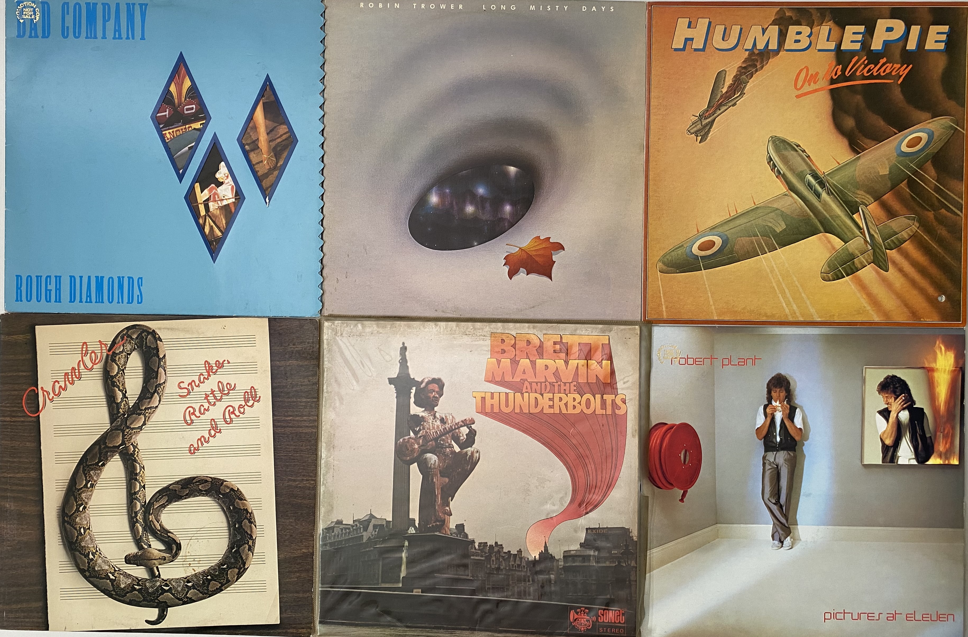 Lot 727 - CLASSIC/HEAVY ROCK - LPs