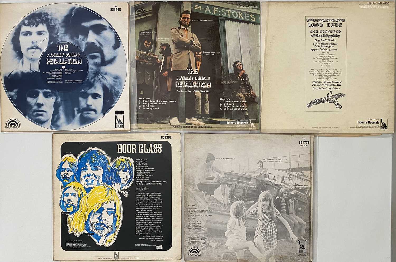 Lot 730 - LIBERTY RECORDS - BLUE LABEL RARITIES