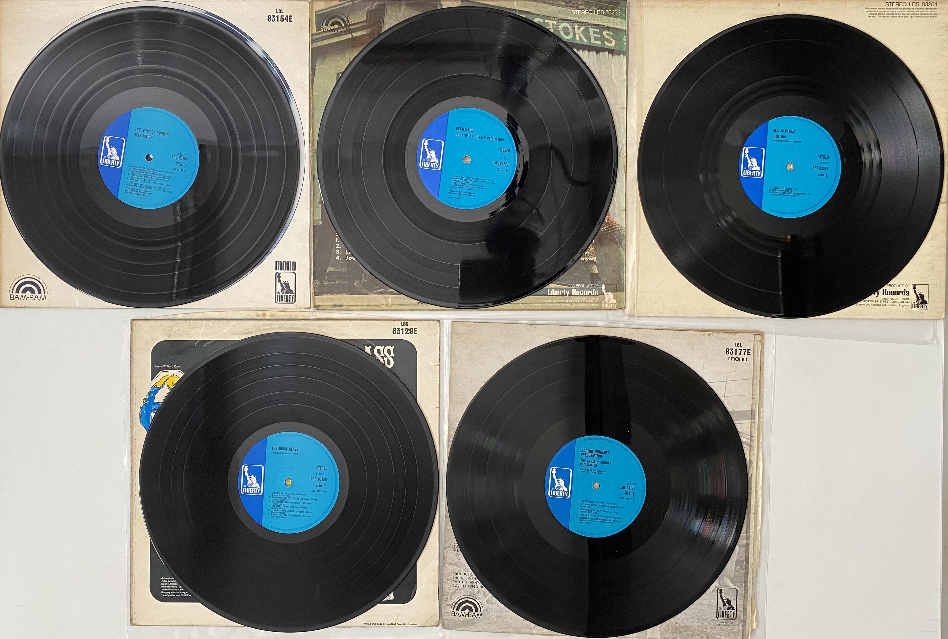 Lot 730 - LIBERTY RECORDS - BLUE LABEL RARITIES