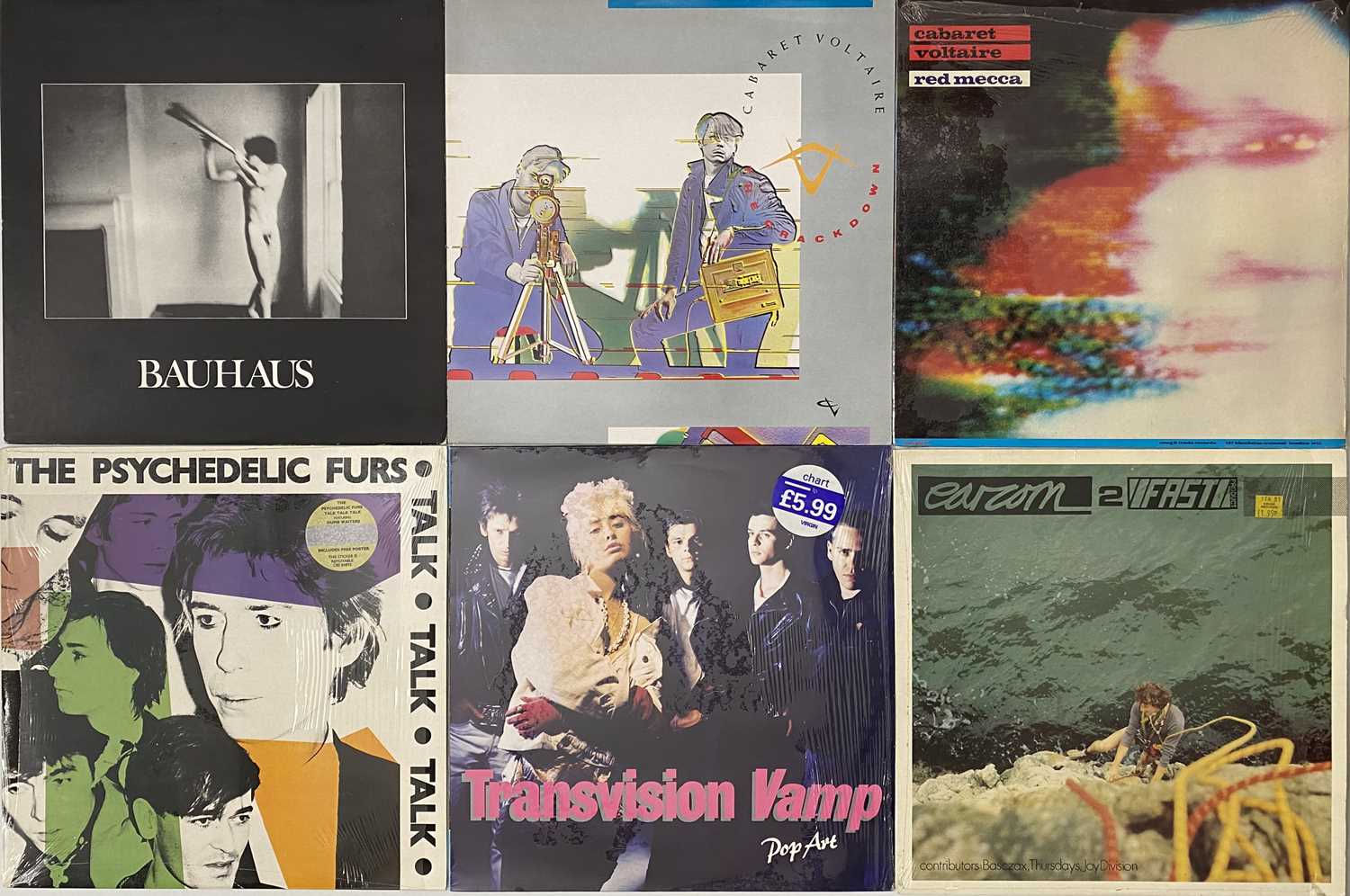 Lot 735 - NEW WAVE/INDIE/ALT - LPs