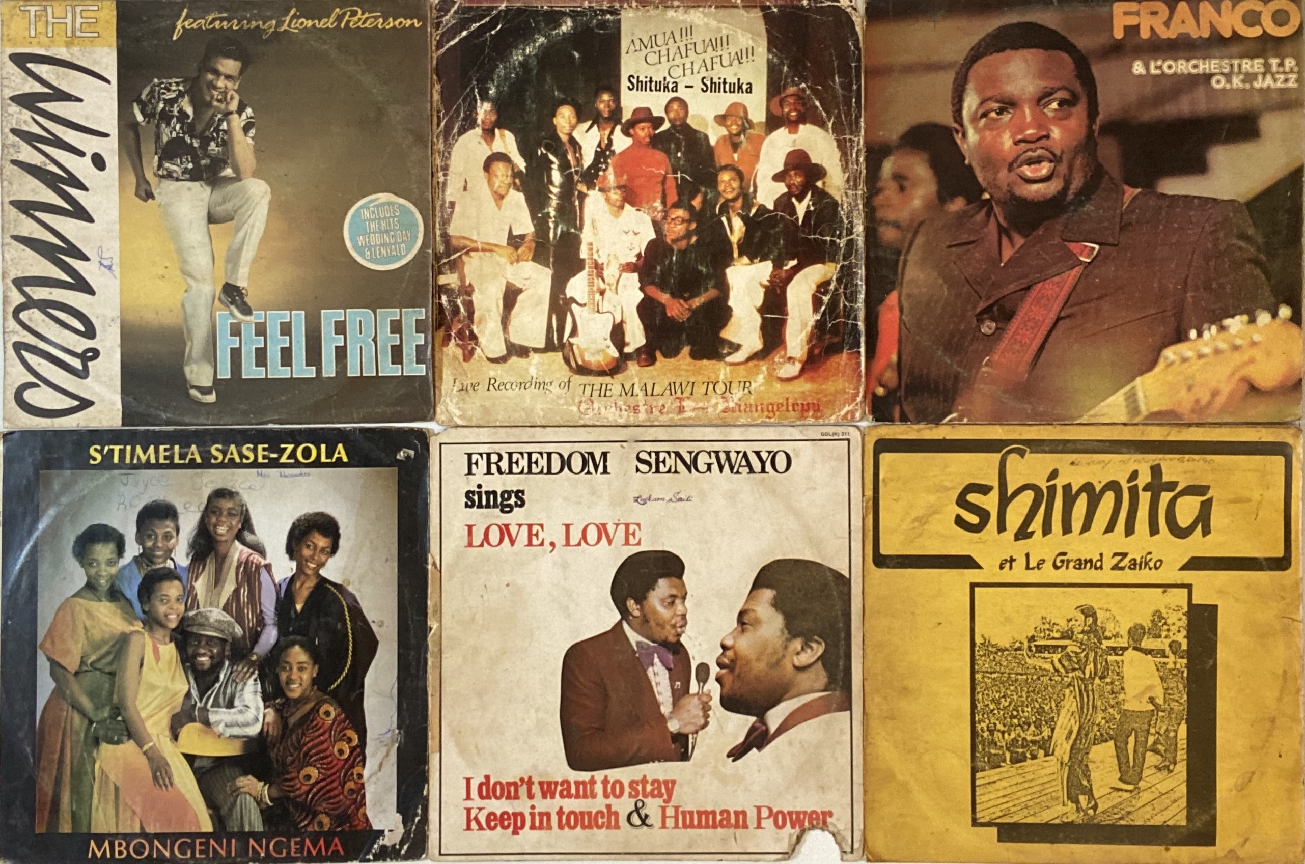 Lot 769 - African - LPs