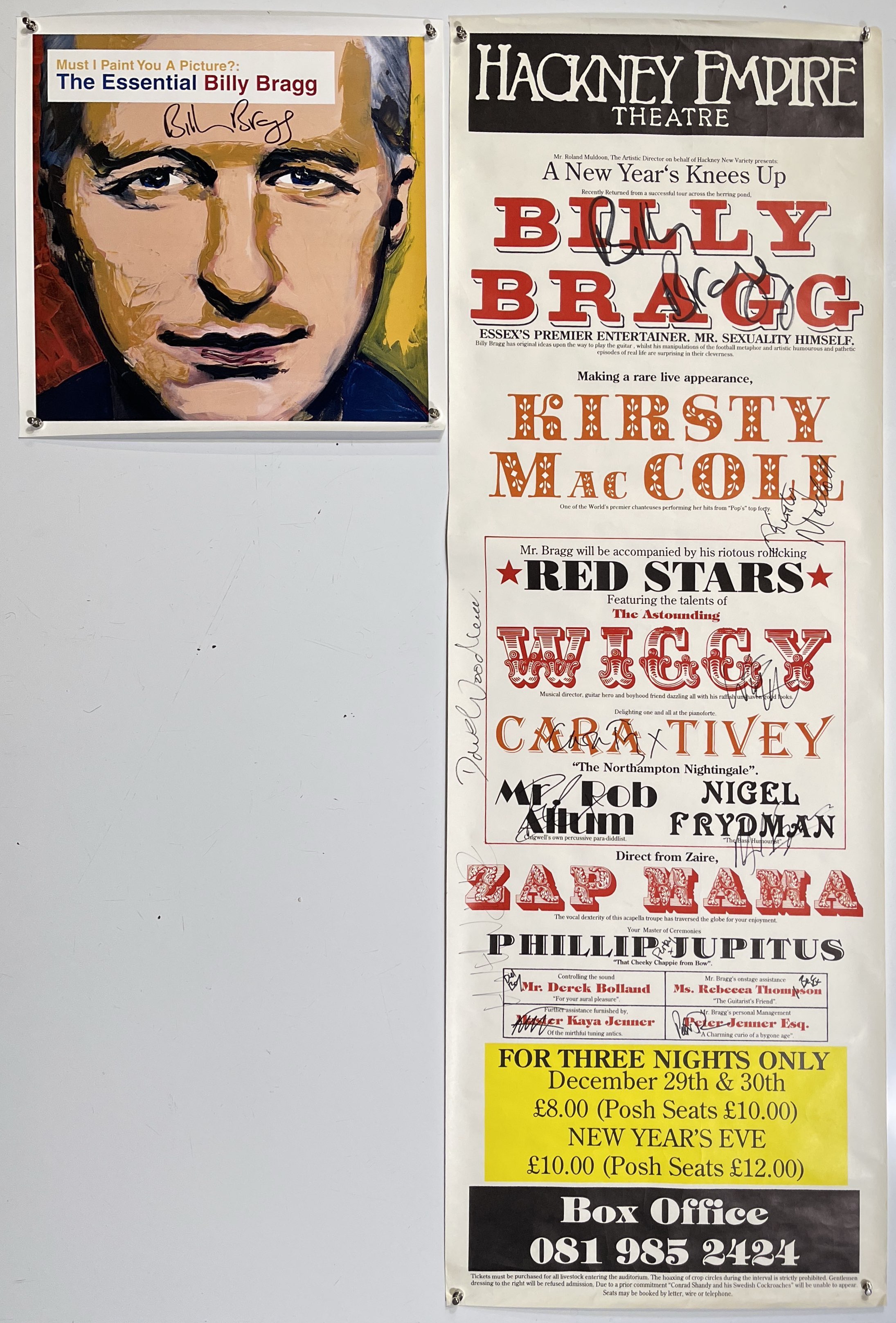 Lot 304 - BILLY BRAGG / KIRSTY MACCOLL AND OTHERS
