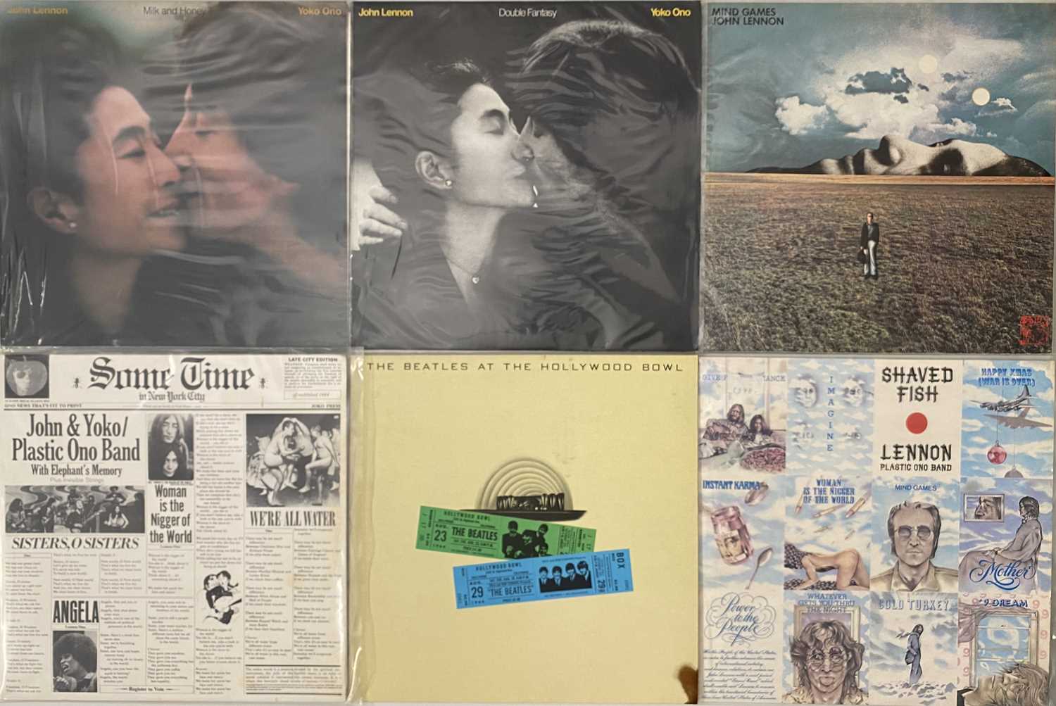 Lot 796 - SOLO / BEATLES - LP COLLECTION