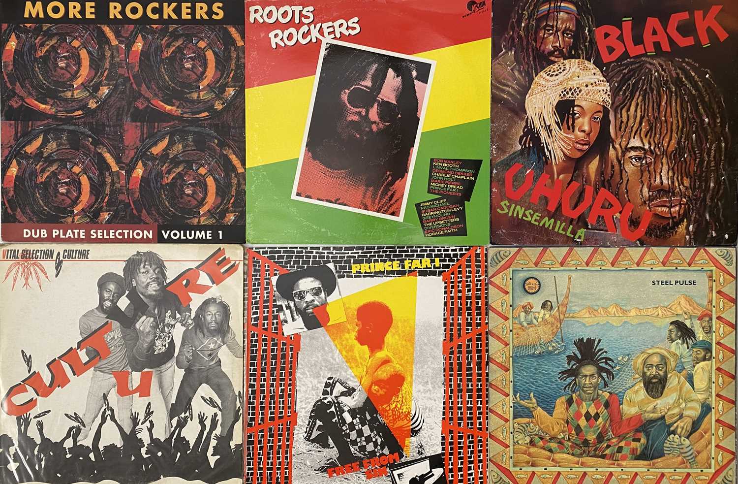 Lot 810 - REGGAE - LP / 12" PACK
