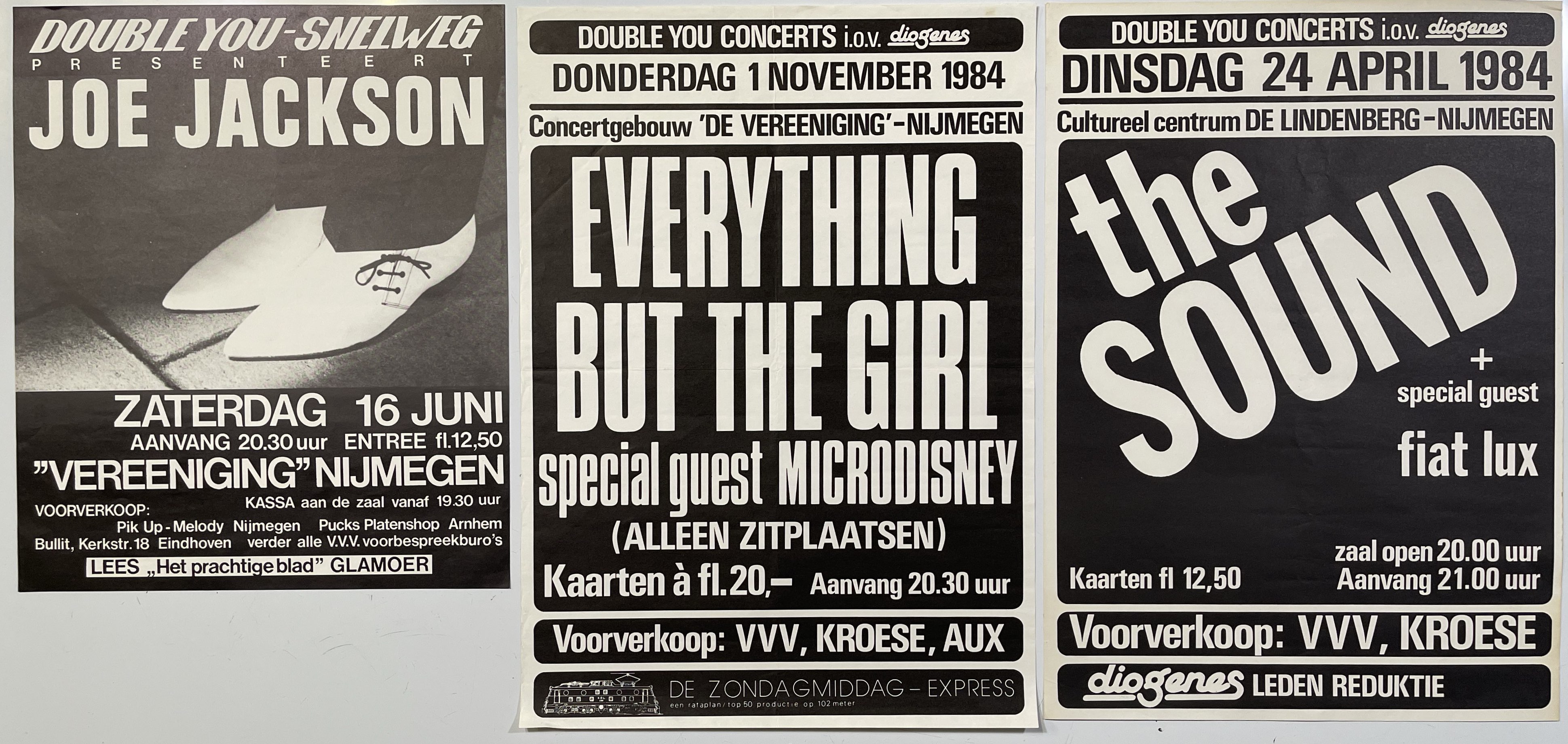 Lot 240 - 1980S CONCERT POSTERS.