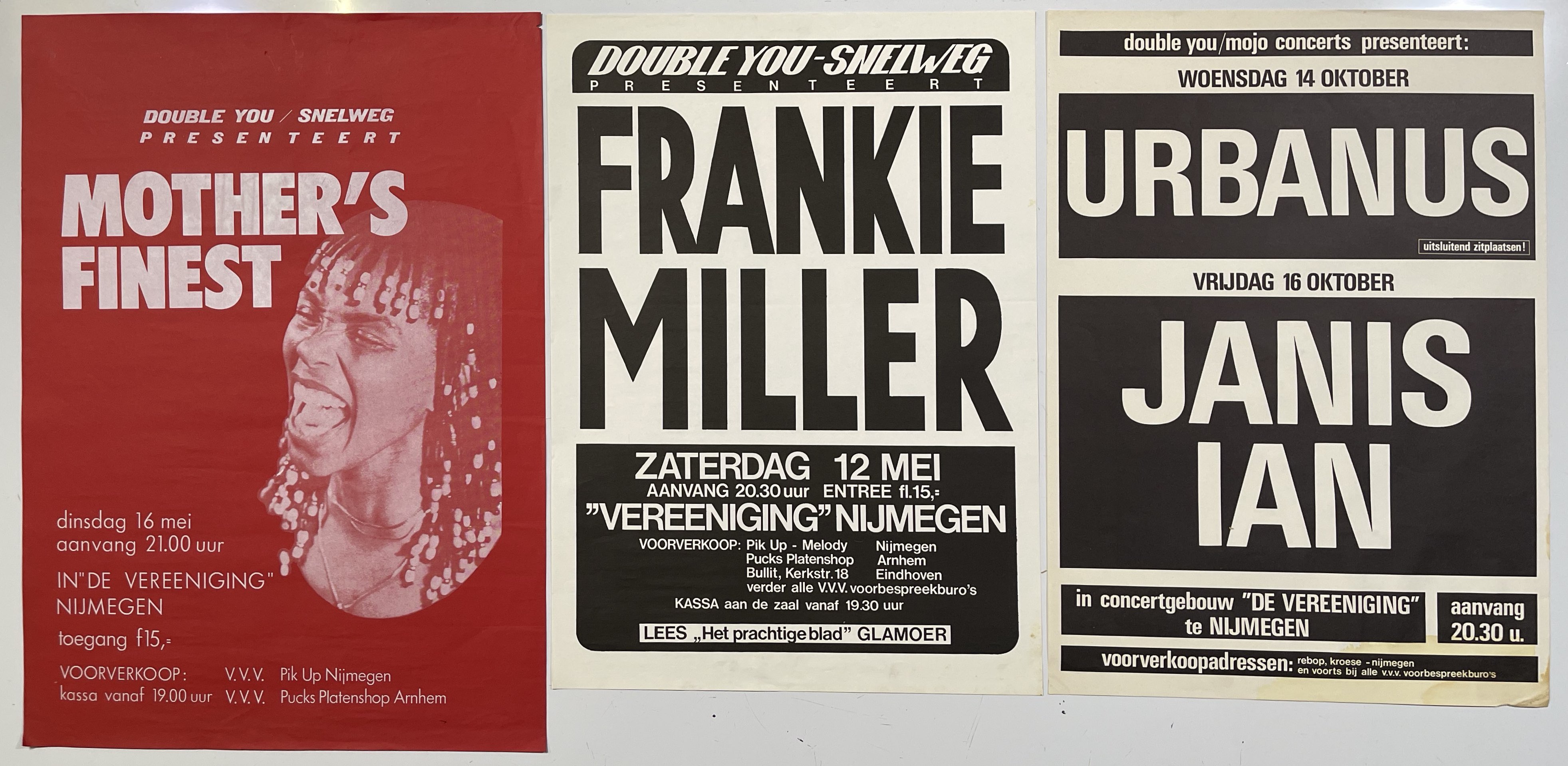 Lot 2110135 - 1980S CONCERT POSTERS.
