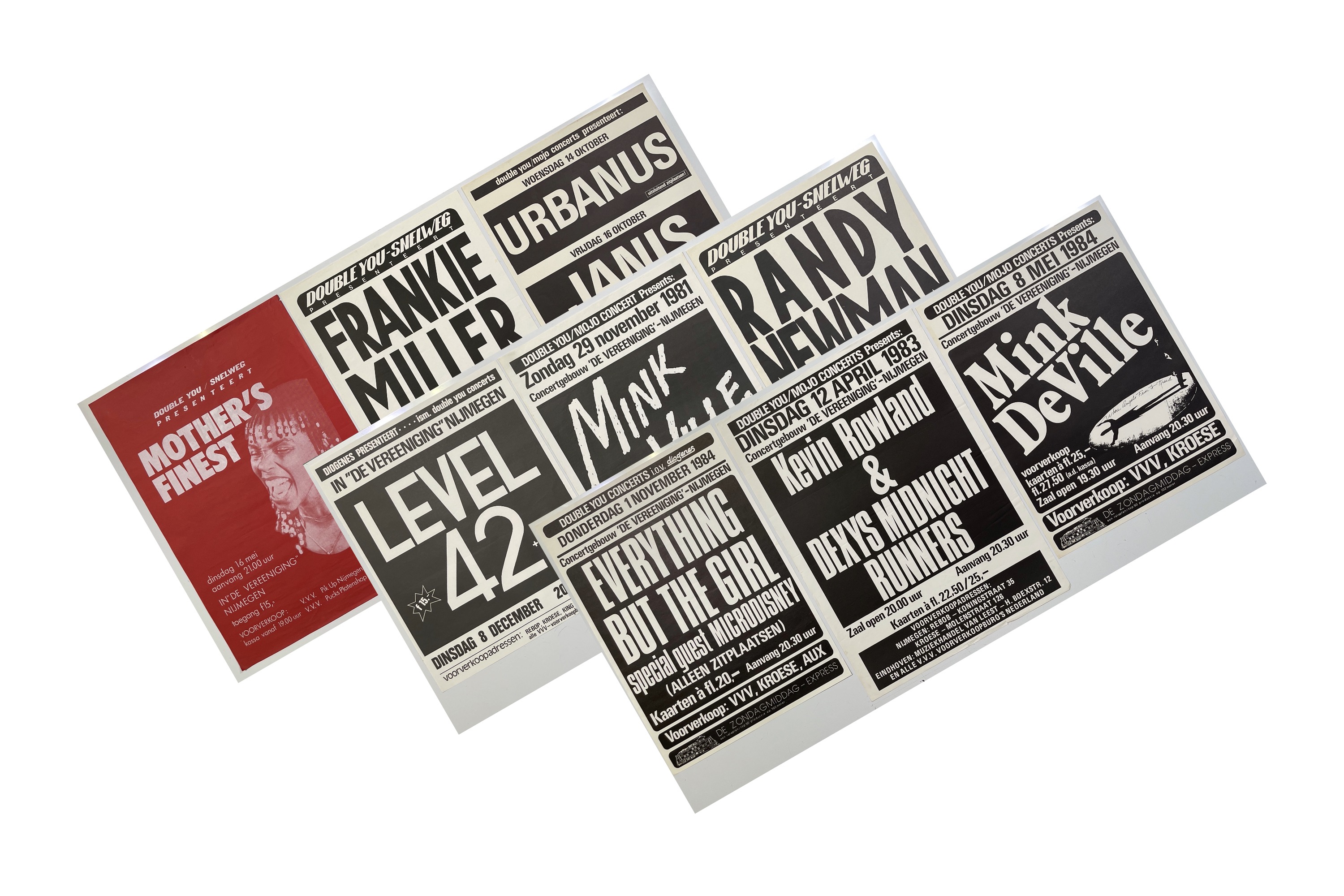 Lot 135 - 1980S CONCERT POSTERS.