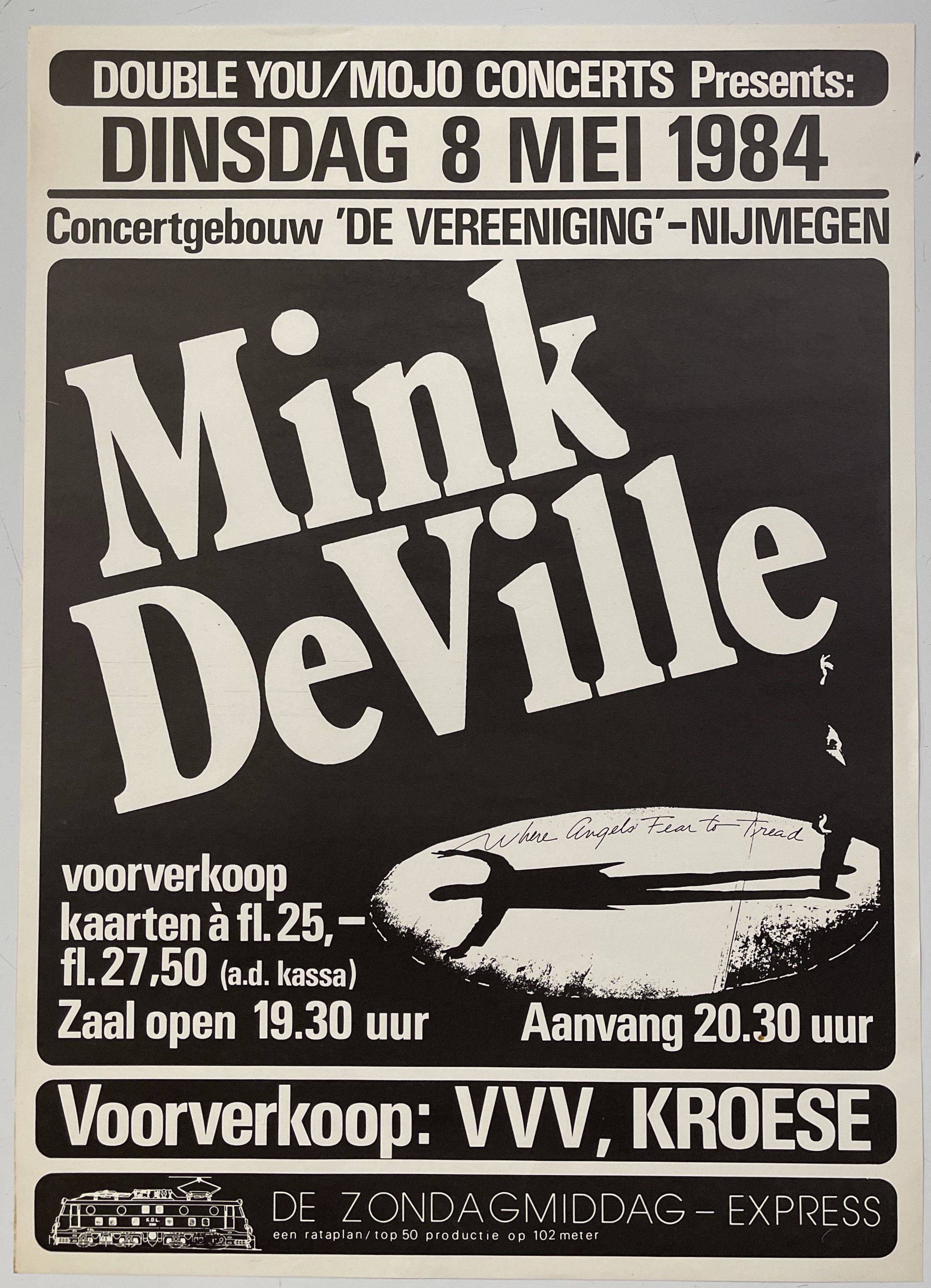 Lot 251 - 1980S CONCERT POSTERS.