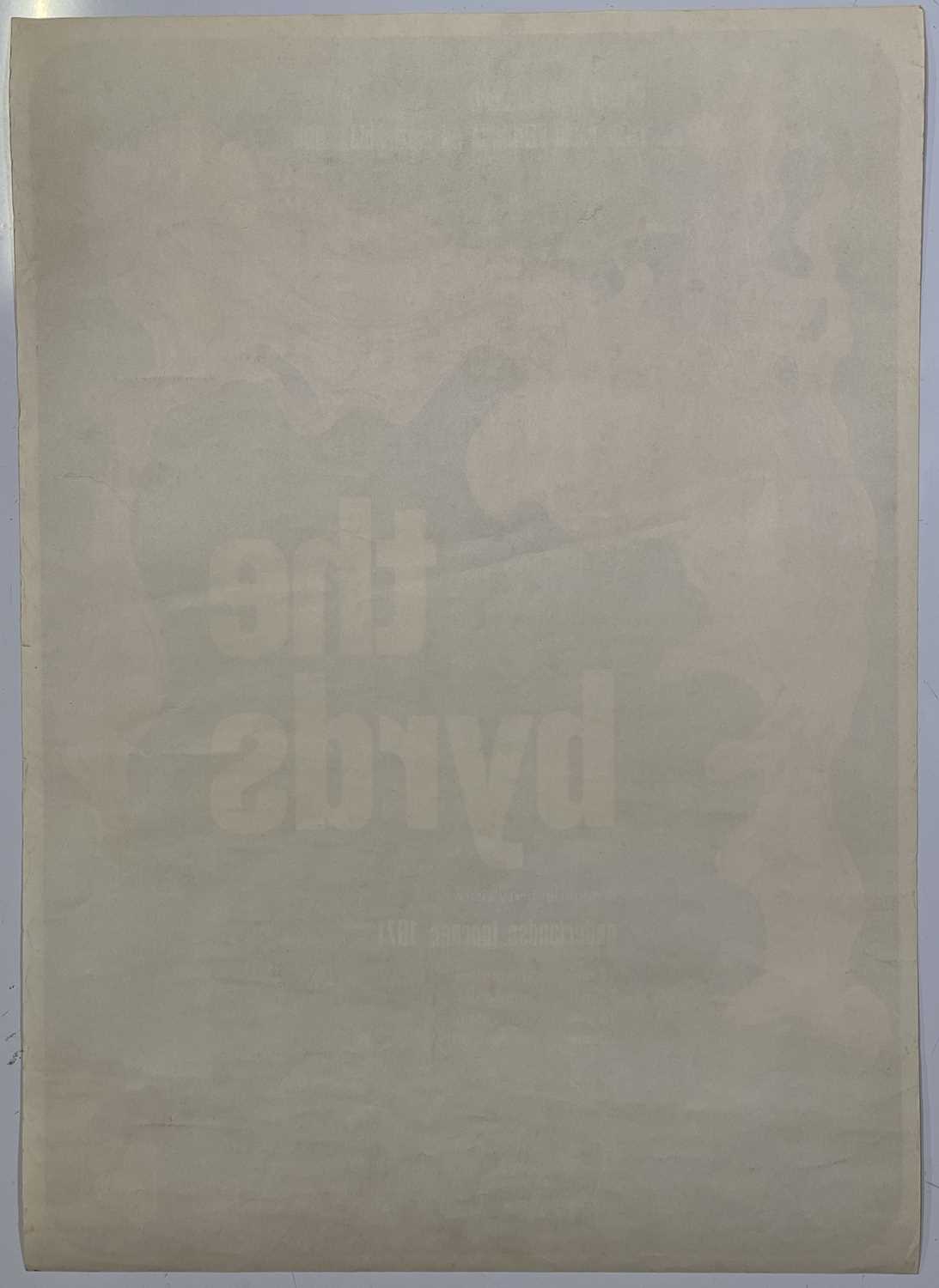 Lot 249 - THE BYRDS - ORIGINAL 1971 TOUR POSTER.