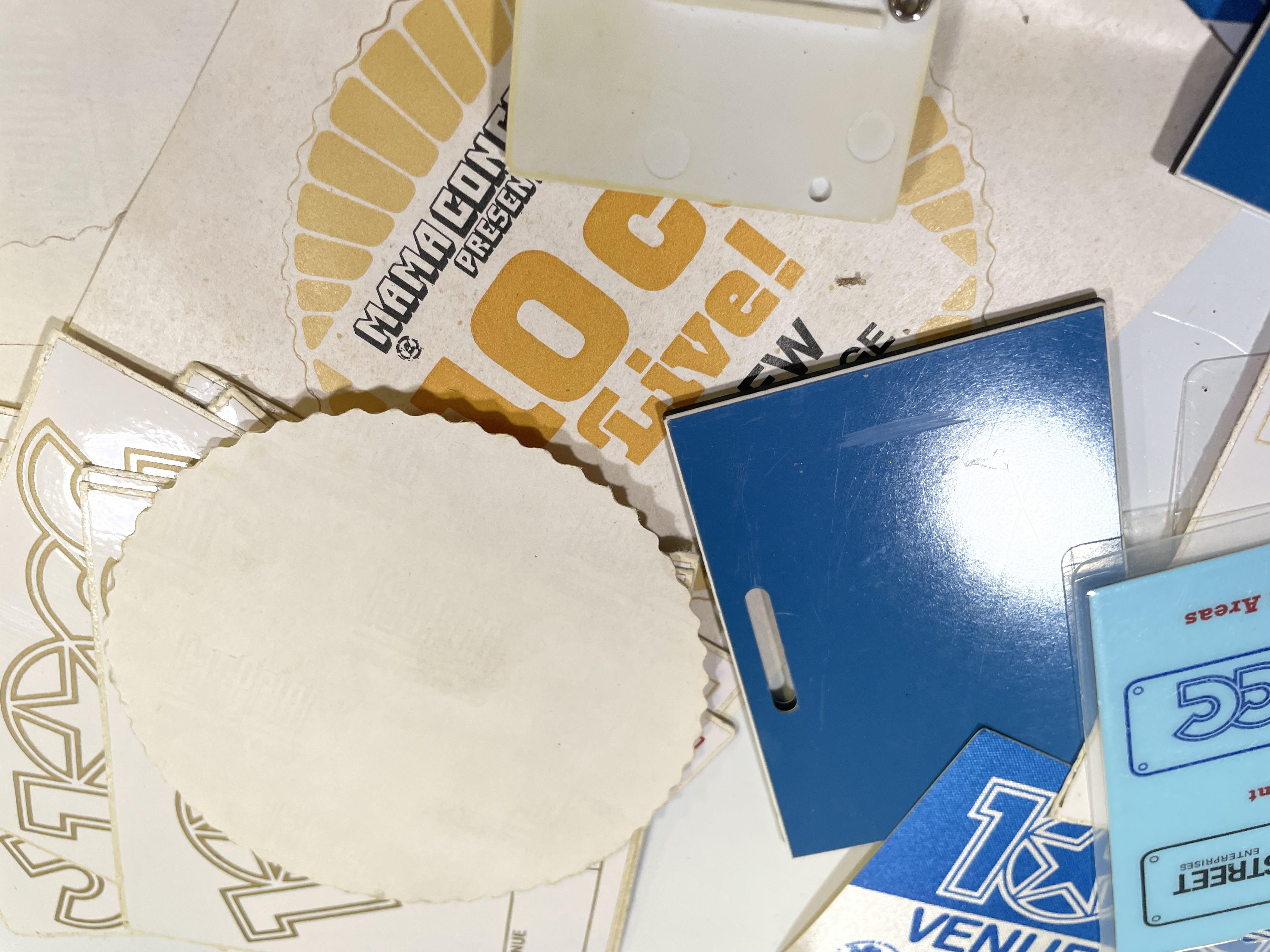 Lot 468 - 10CC - LARGE COLLECTION OF ORIGINAL STAGE