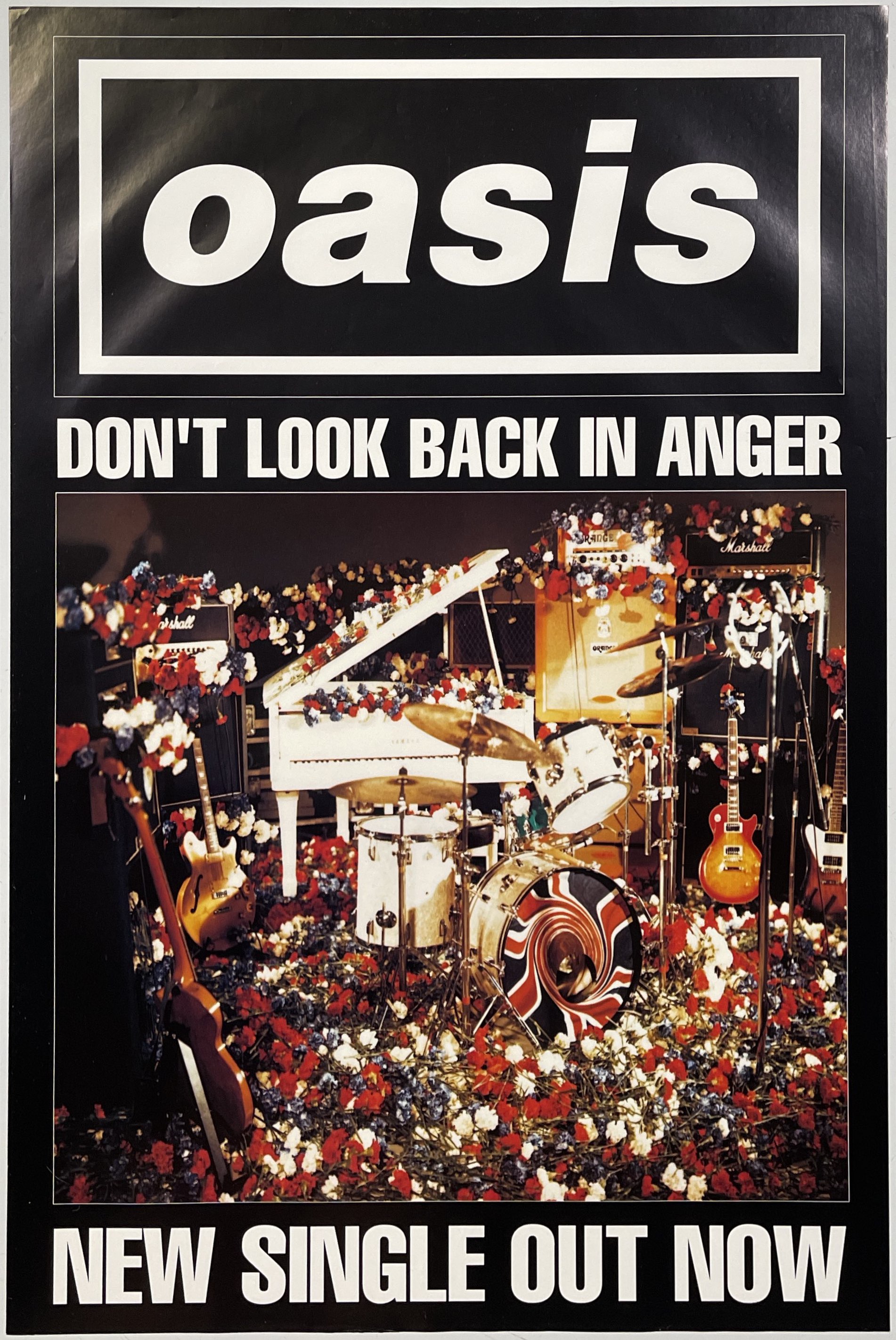 Lot 534 - OASIS - ORIGINAL C 1990S PROMOTIONAL POSTERS,