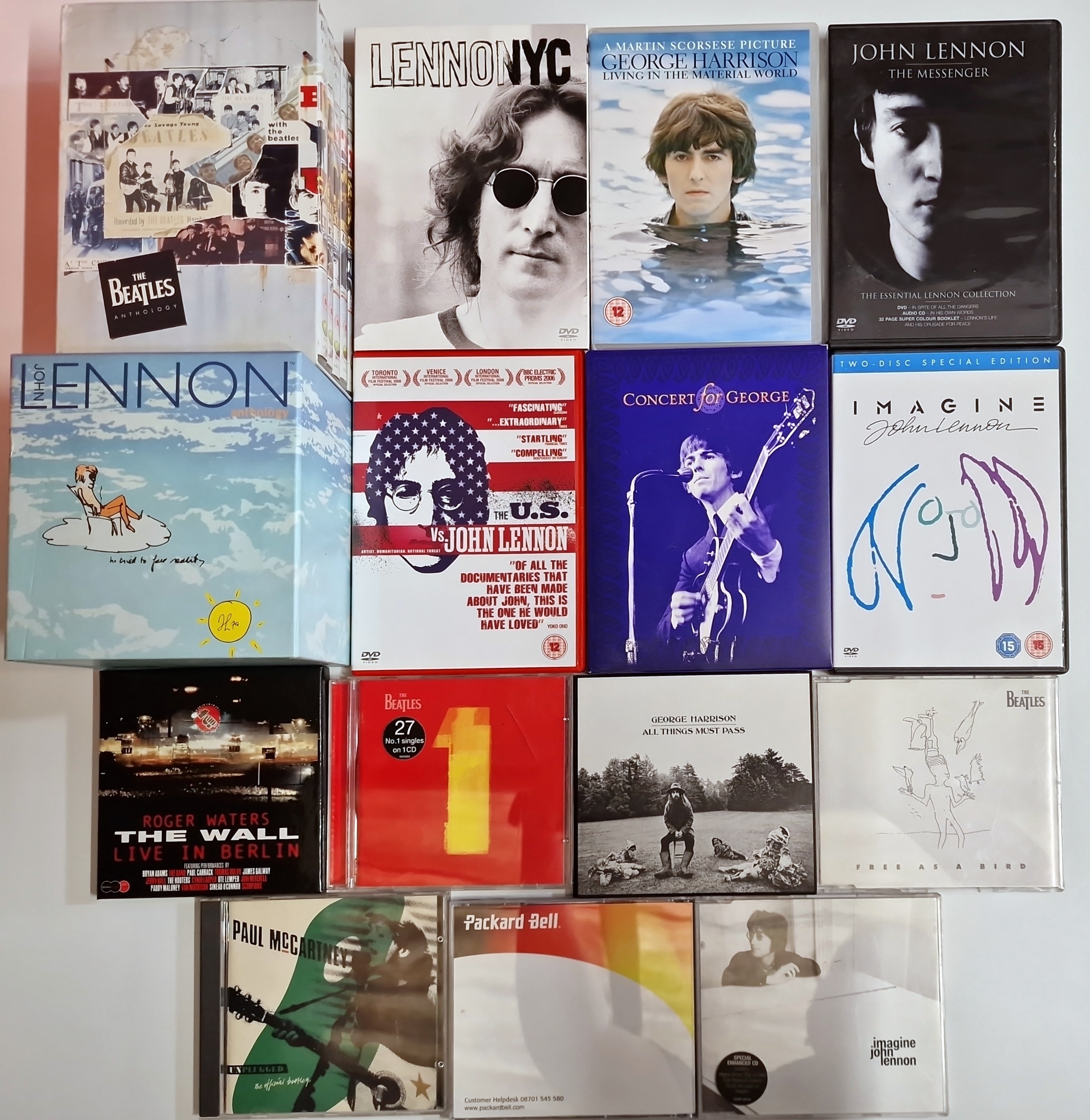 Lot 744 - THE BEATLES/ SOLO - CDs/ CD BOX SETS