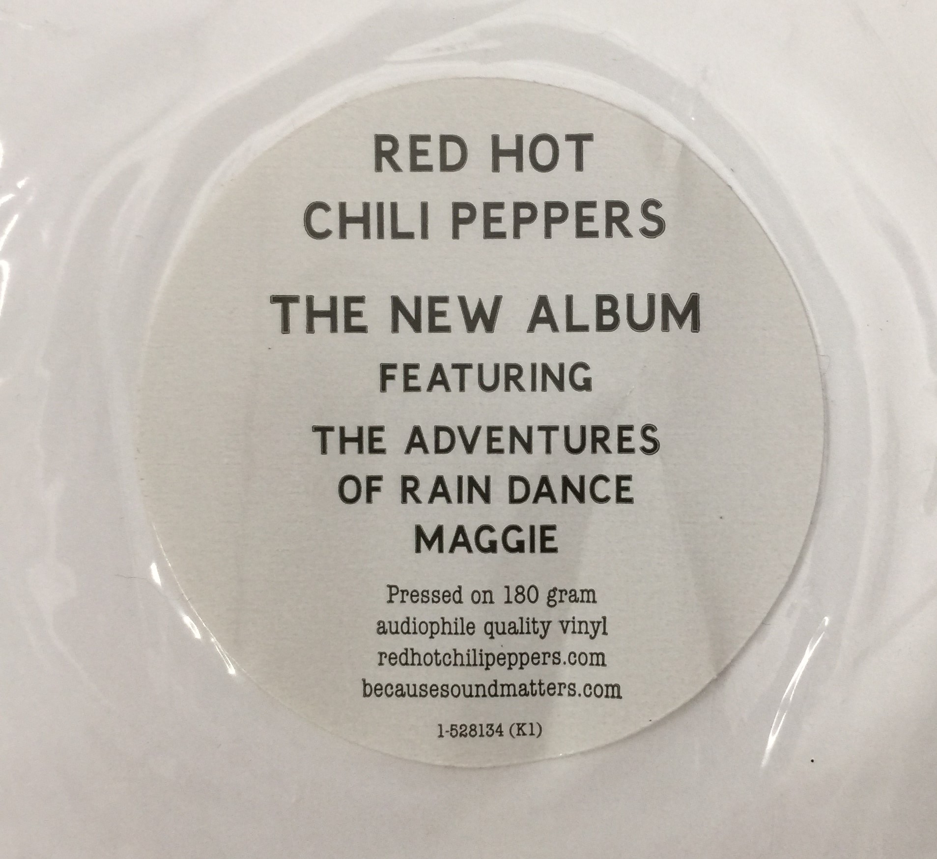 Lot 747 - THE RED HOT CHILI PEPPERS/ DAVE GROHL - LP