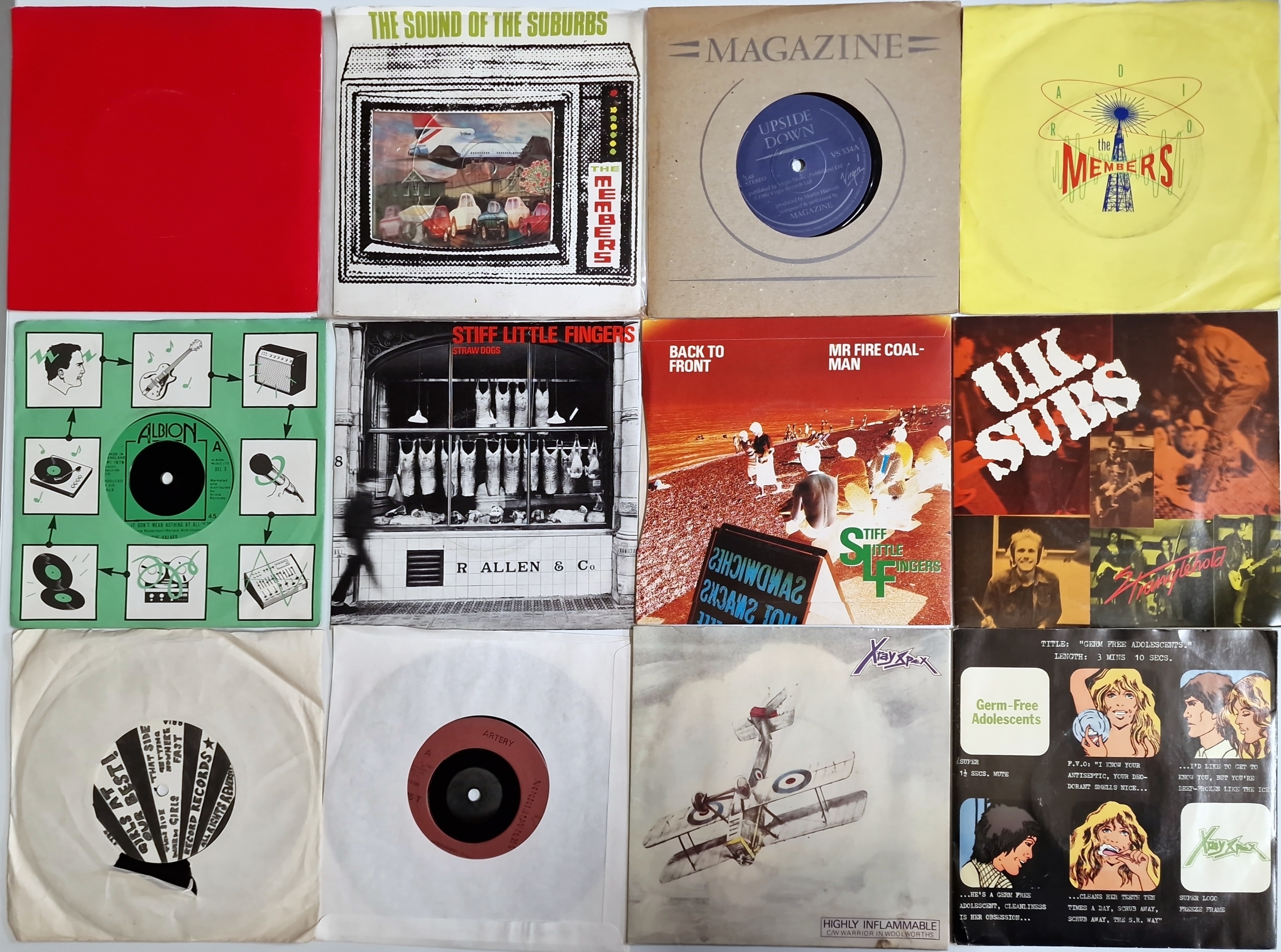 Lot 757 - CLASSIC PUNK - 7" COLLECTION