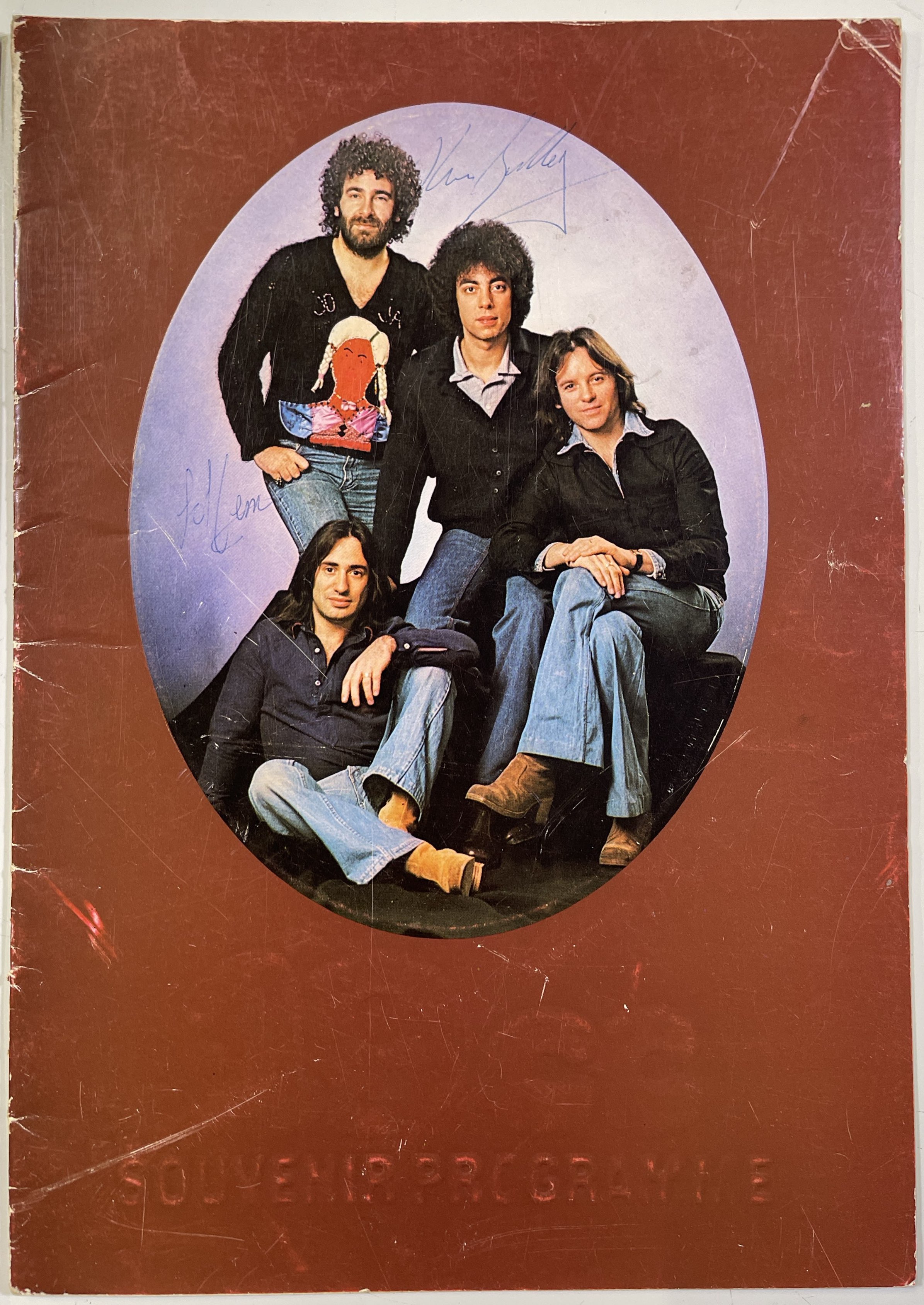 Lot 471 - 10CC - SIGNED CONCERT PROGRAMMES.