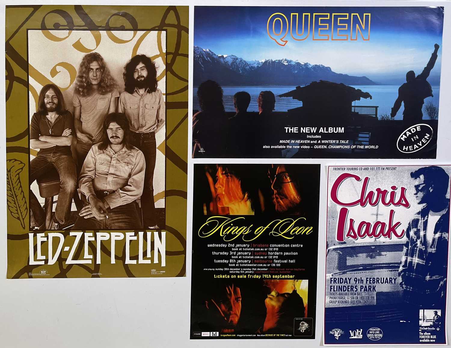 Lot 256 - ROCK / NEW WAVE POSTER COLLECTION INC THE