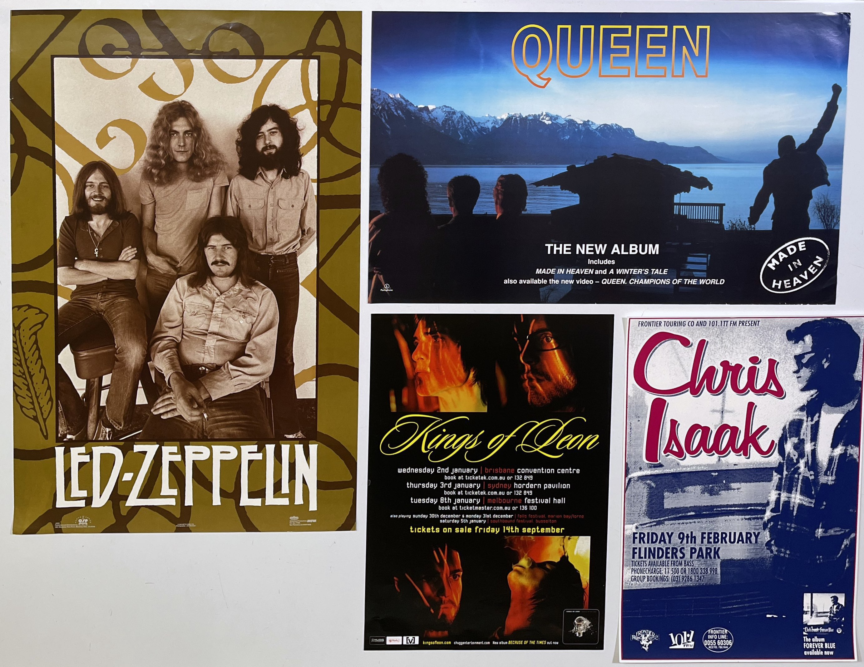 Lot 256 - ROCK / NEW WAVE POSTER COLLECTION INC THE