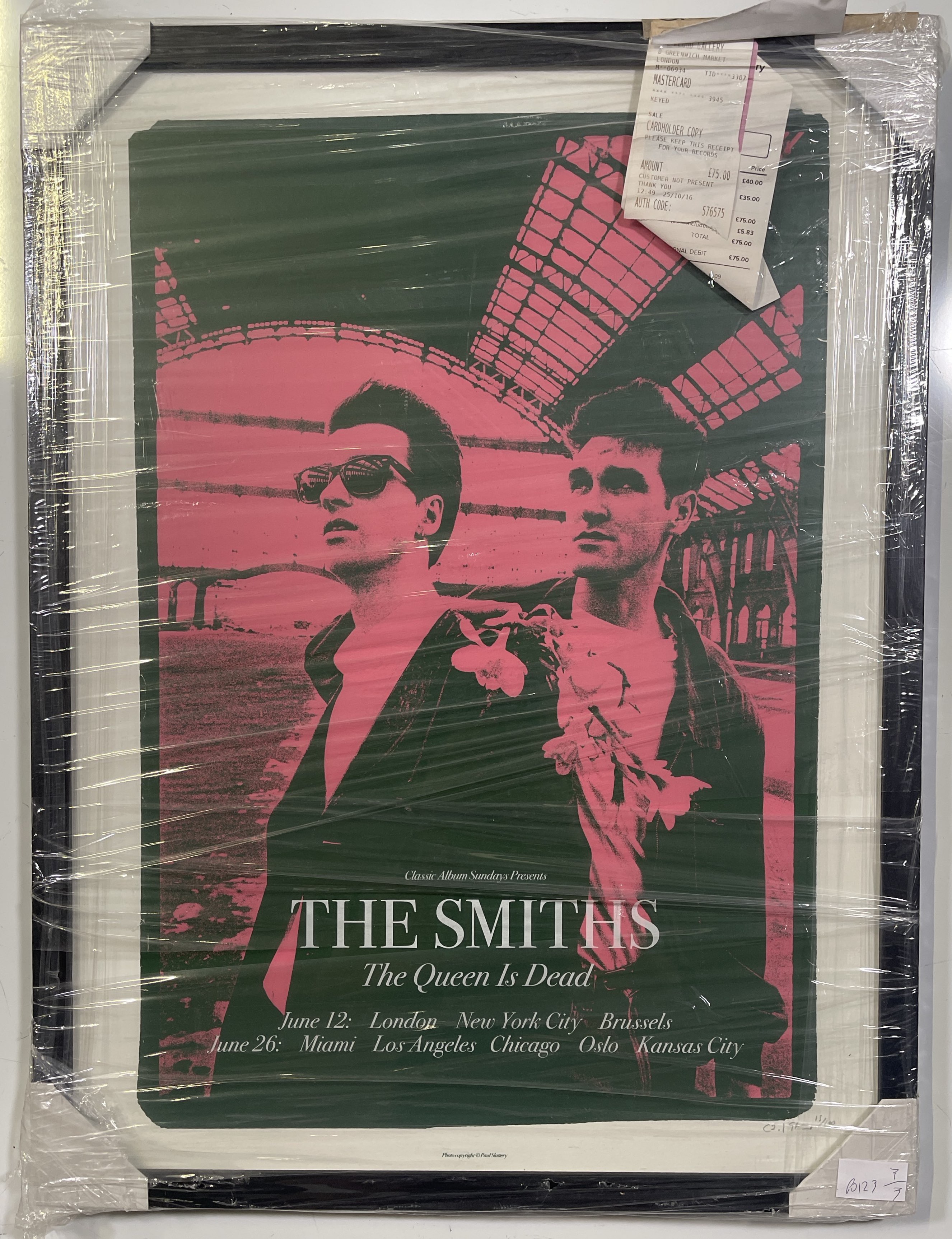 Lot 256 - ROCK / NEW WAVE POSTER COLLECTION INC THE