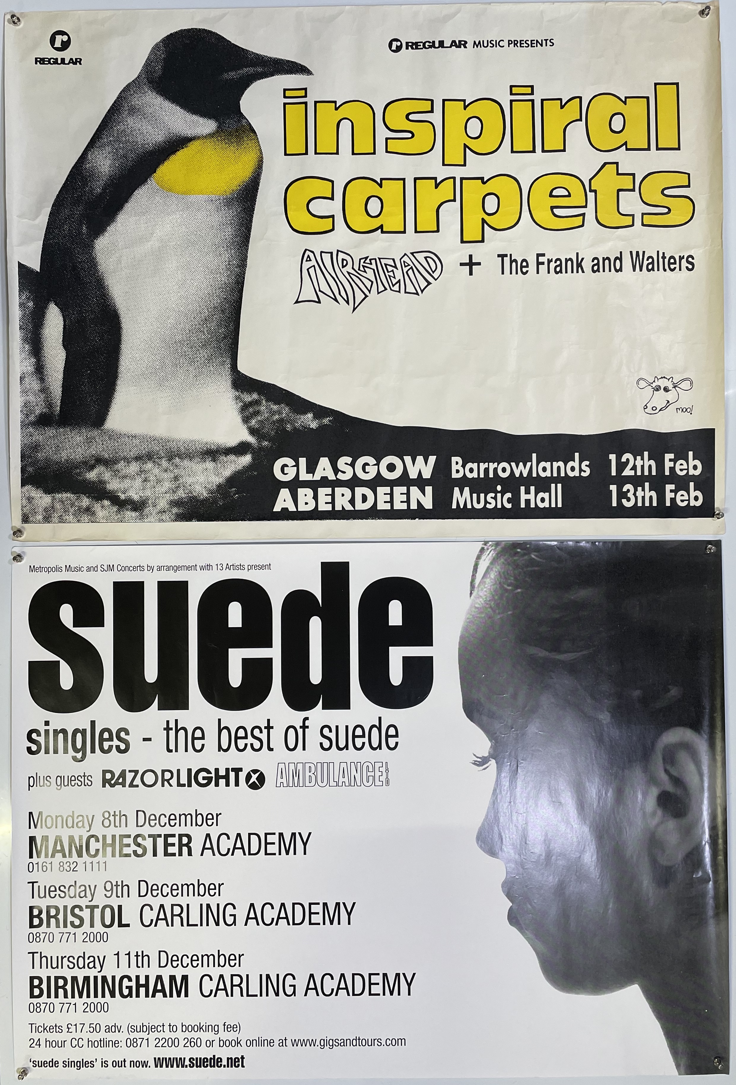 Lot 257 - 1980S/1990S CONCERT POSTERS - INDIE/NEW WAVE.