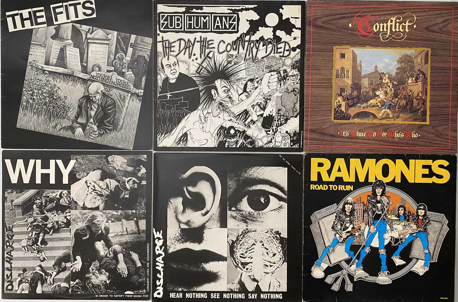 Lot 775 - CLASSIC PUNK & WAVE- LP COLLECTION