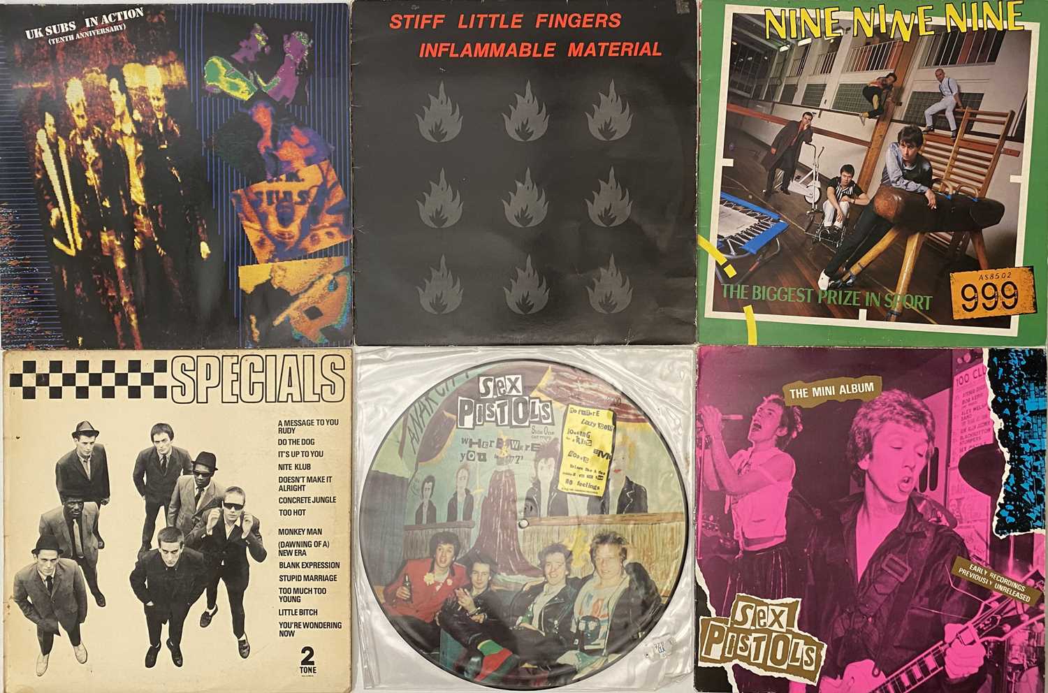 Lot 603 - PUNK / WAVE - LP COLLECTION