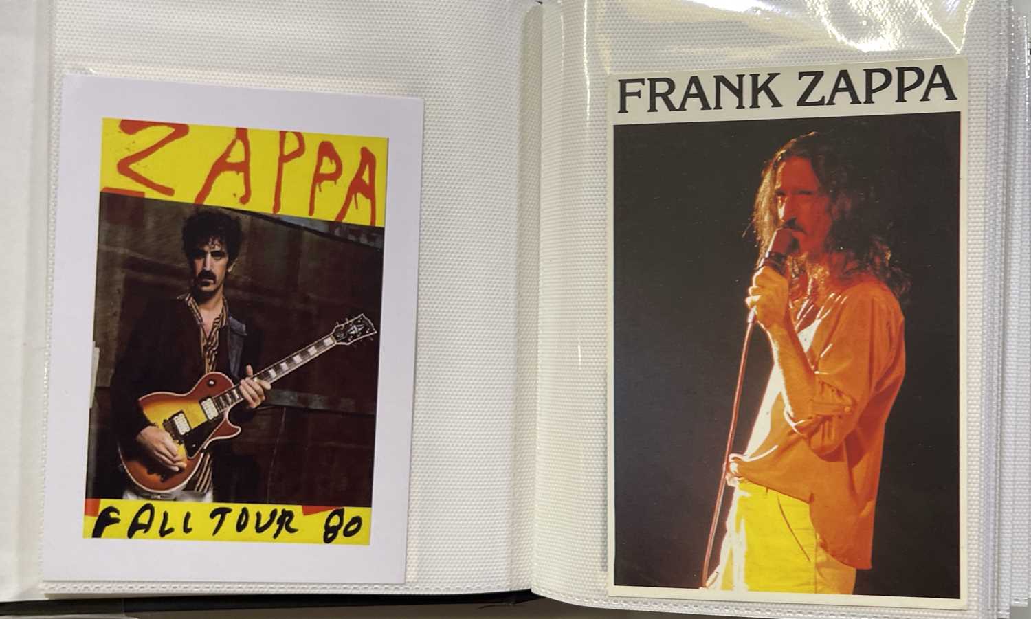 Lot 67 - FRANK ZAPPA - BOOK COLLECTION AND MEMORABILIA.