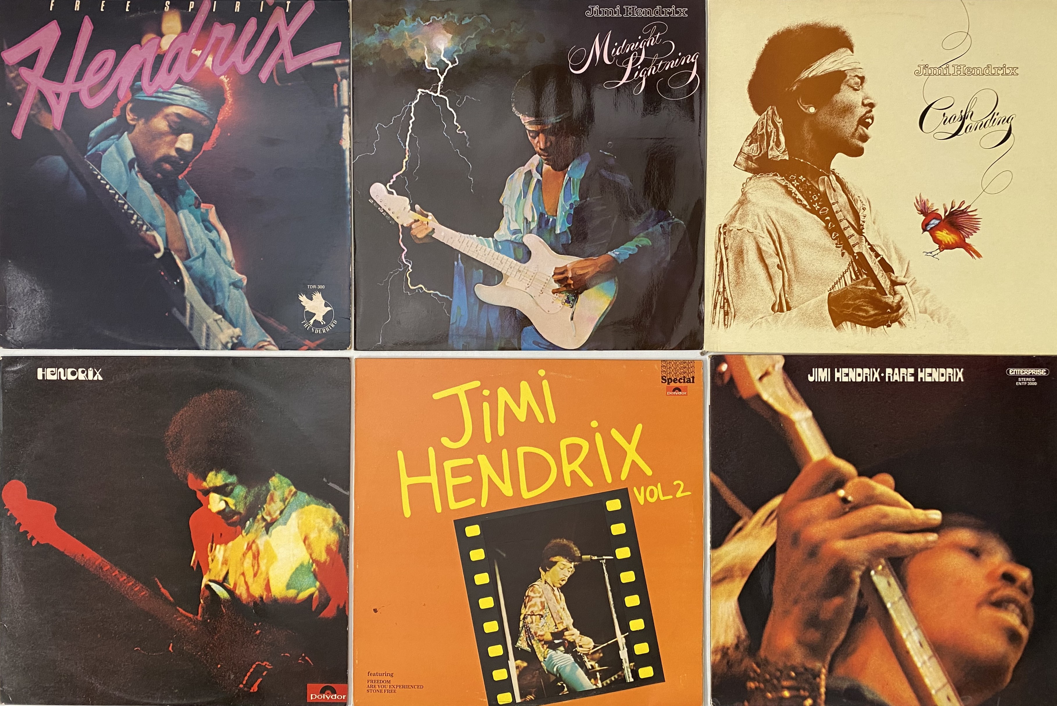 Lot 780 - JIMI HENDRIX - LP COLLECTION