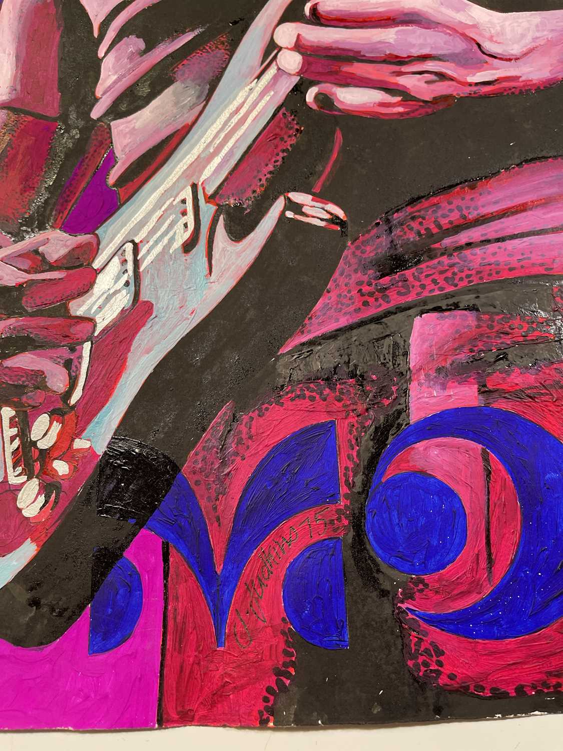 Lot 265 - PINK FLOYD - HAND PAINTED POSTER ART.