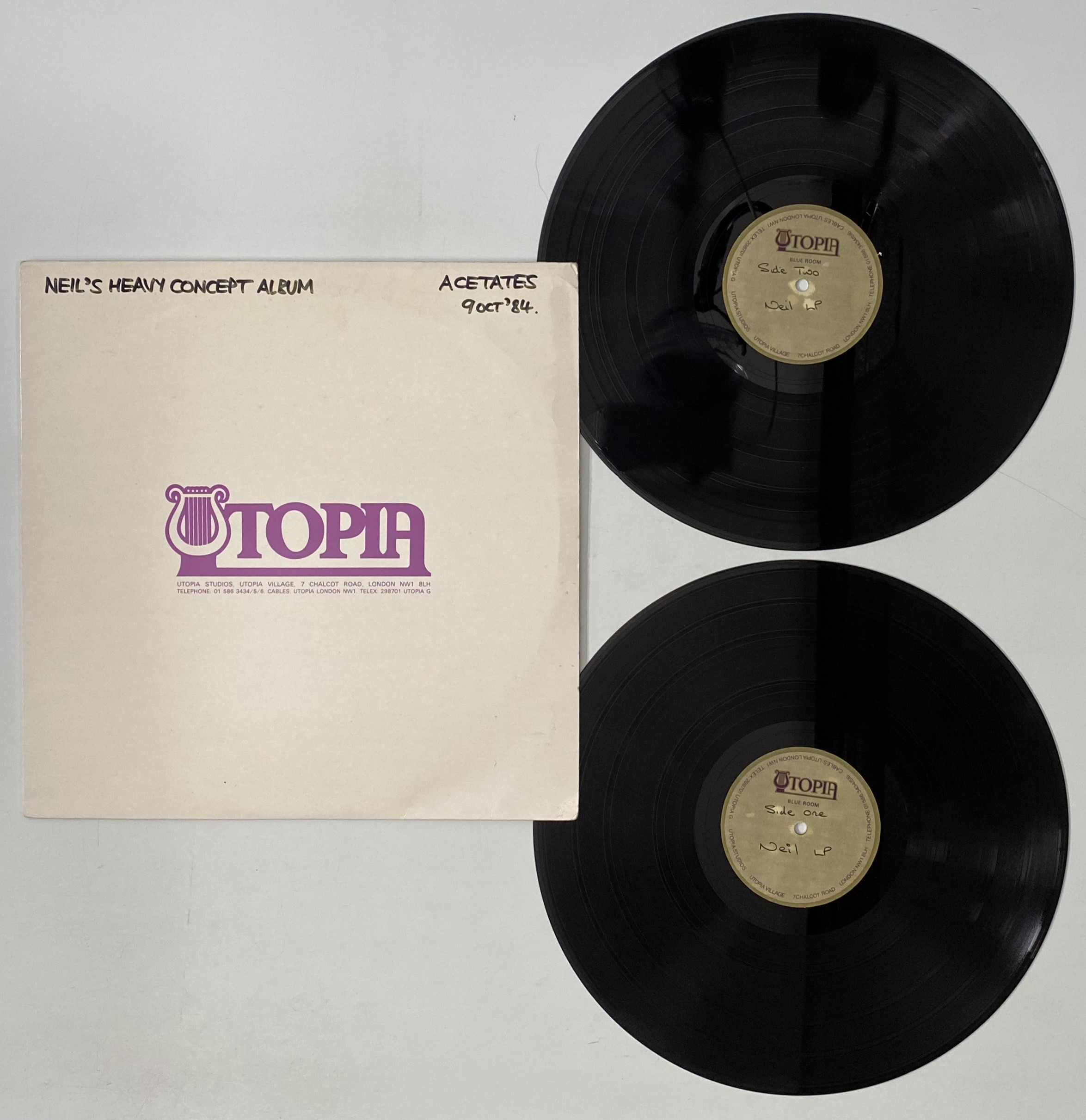 Lot 874 - DIAMOND HEAD / NIGEL PLANER - WHITE LABEL