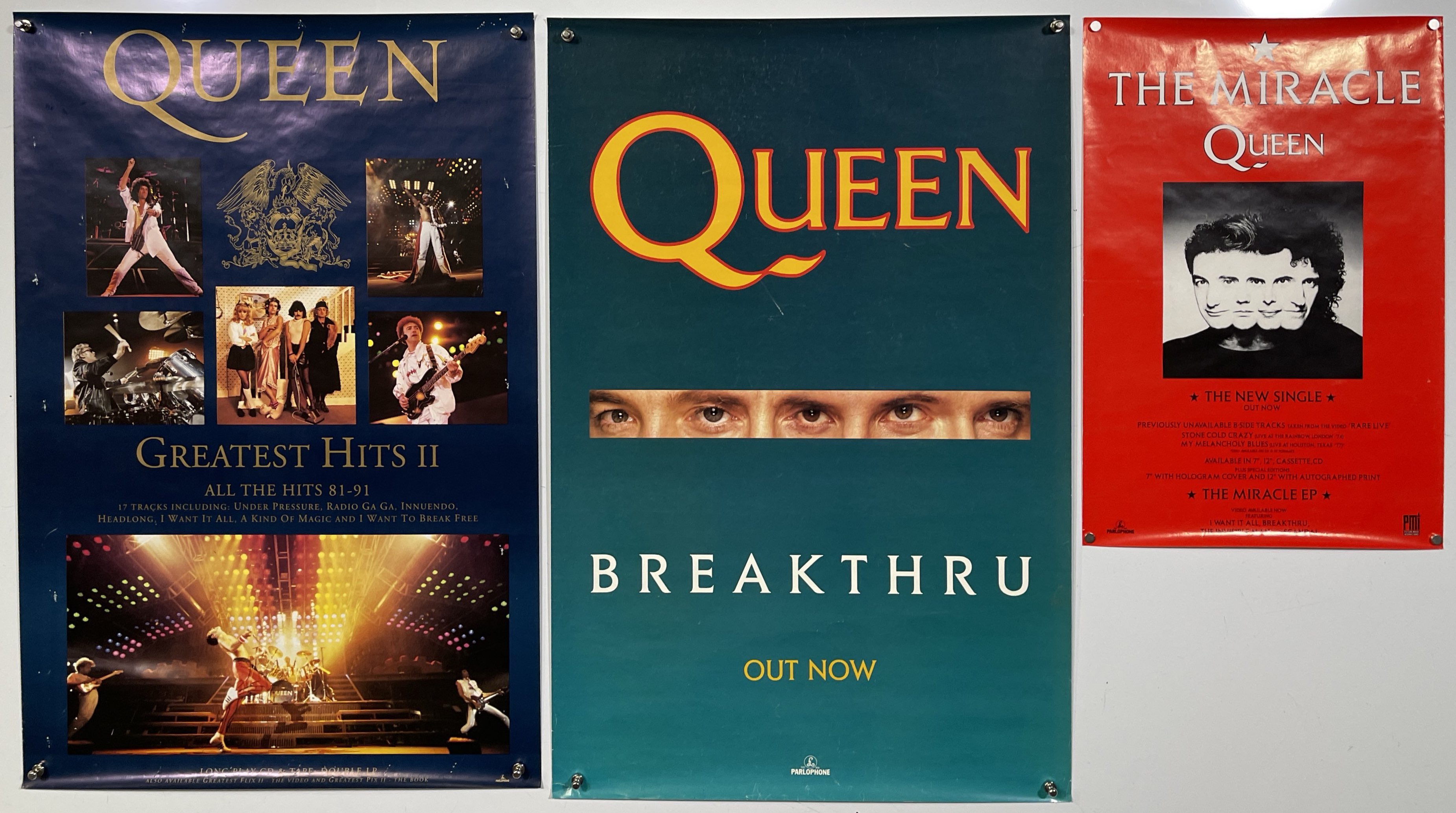 Lot 414 - QUEEN - PROMO/TOUR POSTERS.