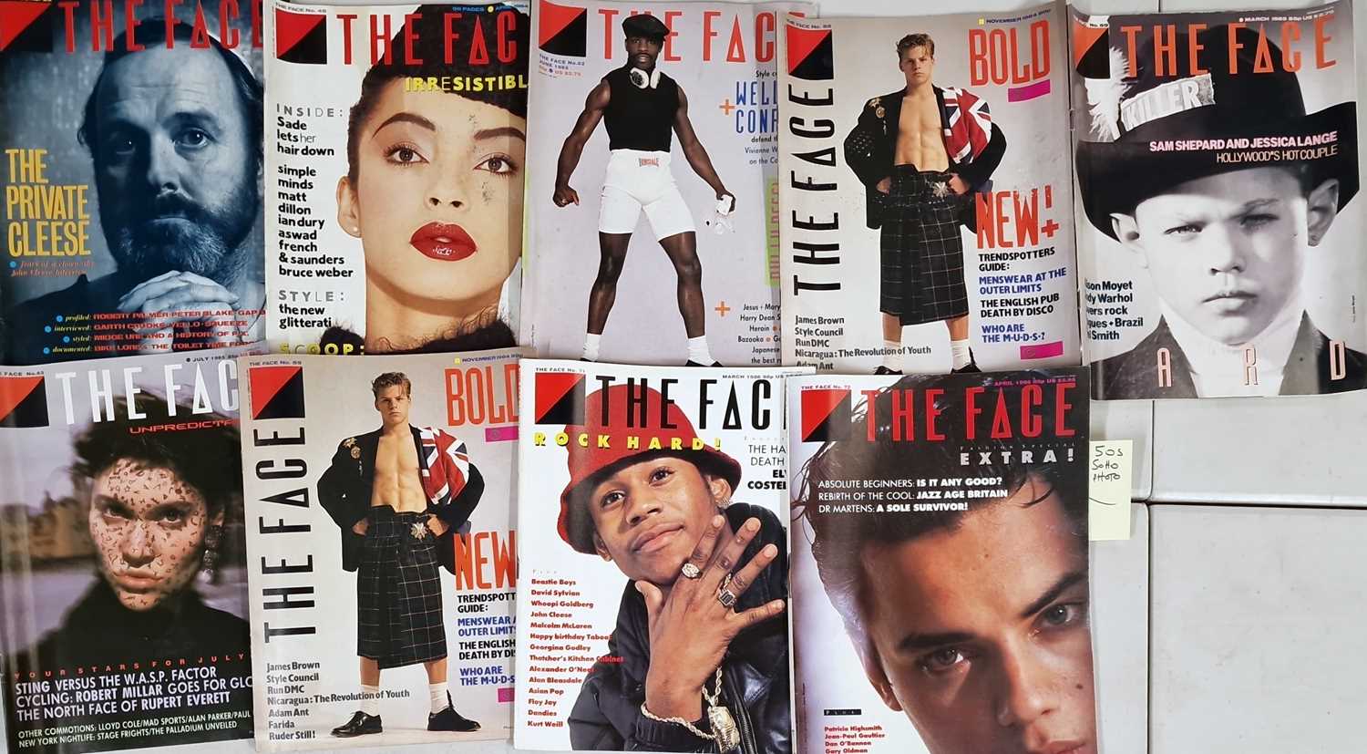 Lot 100 - THE FACE - MAGAZINE ARCHIVE.