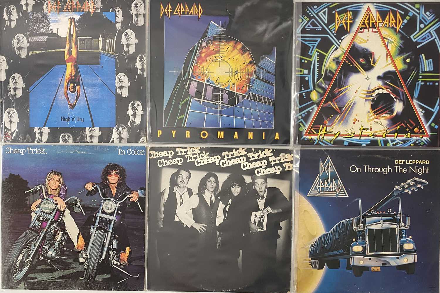 Lot 886 - HEAVY ROCK / METAL - LP COLLECTION