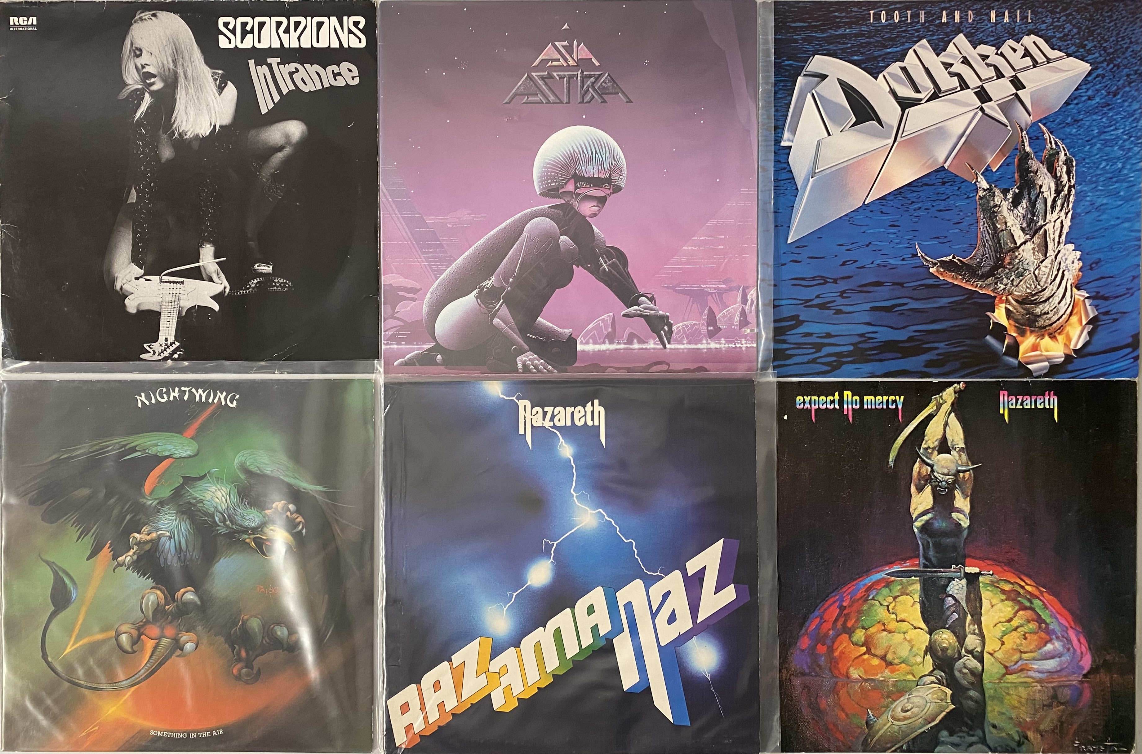 Lot 886 - HEAVY ROCK / METAL - LP COLLECTION