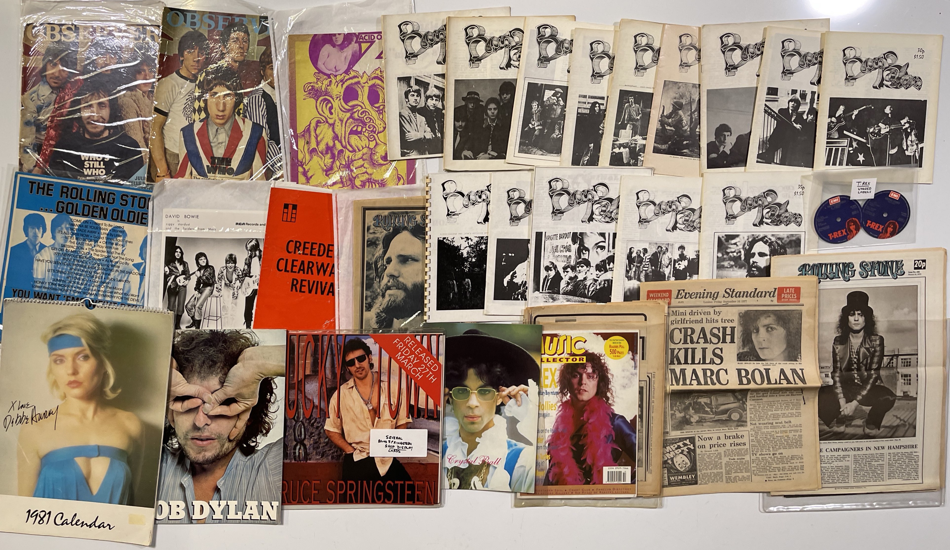 Lot 70 - ASSORTED MUSIC MEMORABILIA - COLLECTABLES