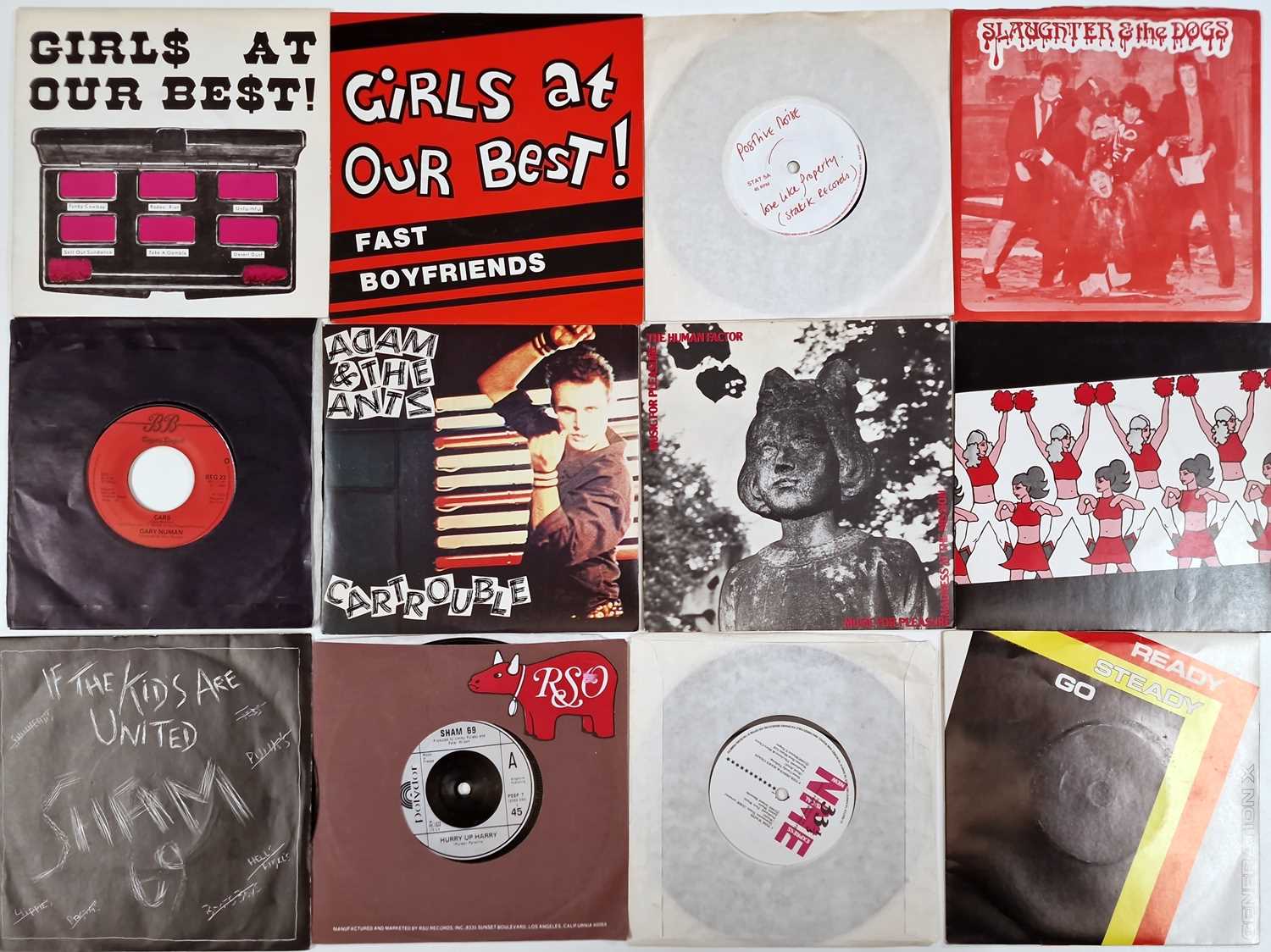 Lot 946 - CLASSIC PUNK / NEW WAVE - 7" COLLECTION