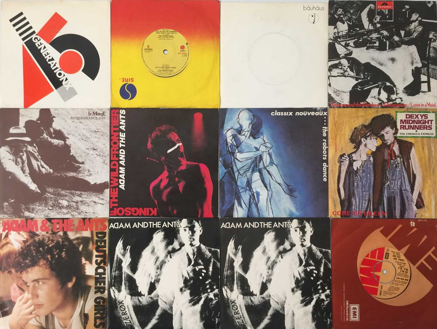 Lot 947 - CLASSIC PUNK / NEW WAVE - 7" COLLECTION