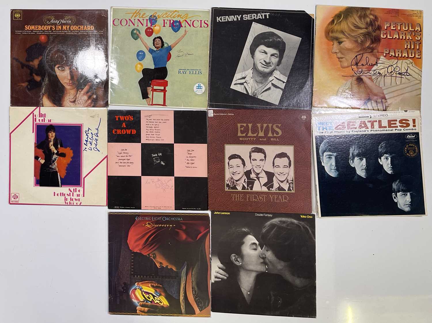 Lot 321 - SIGNED LPS INC YOKO ONO.